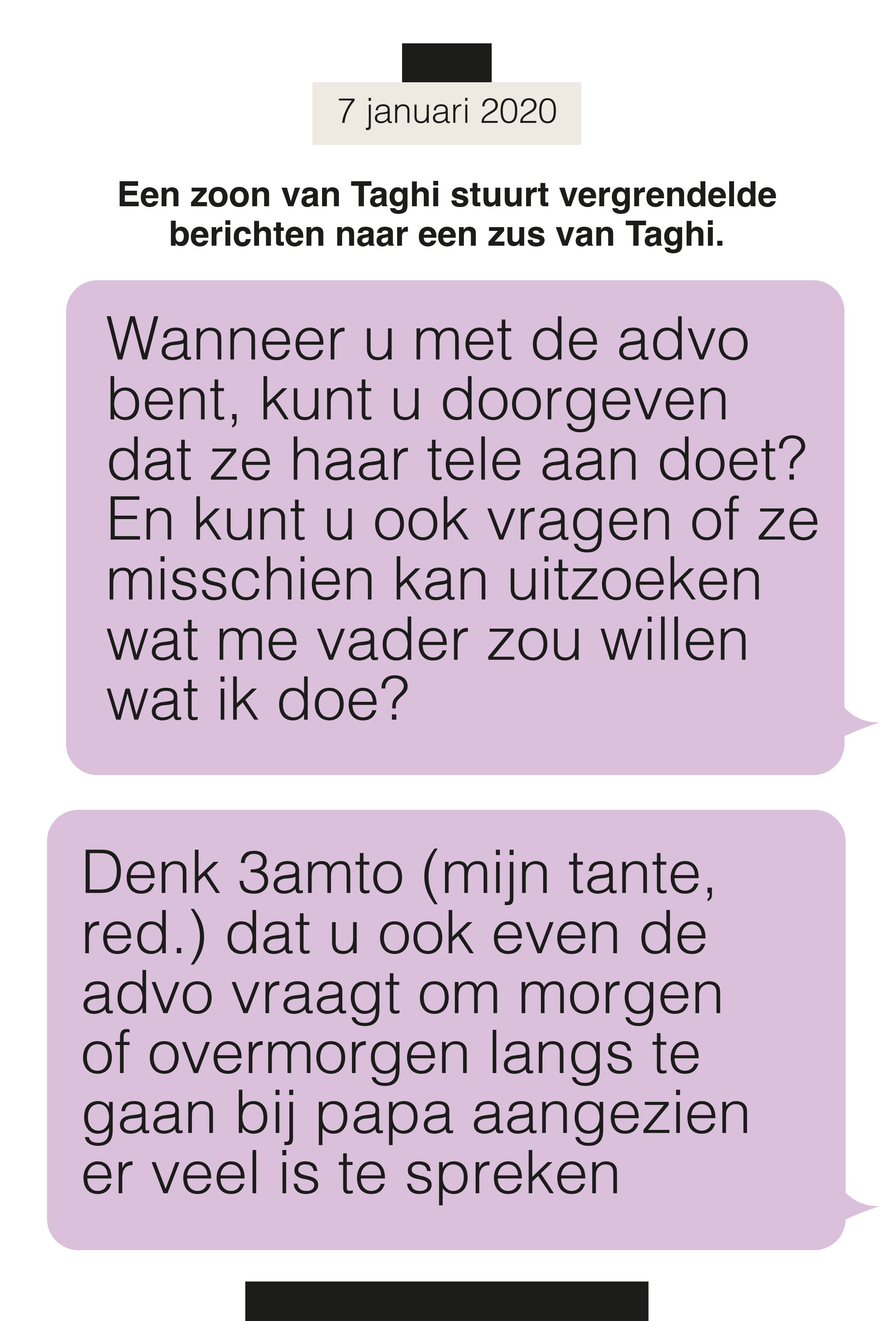 De familie van Taghi bleef Inez Weski bestoken als doorgeefluik voor ...