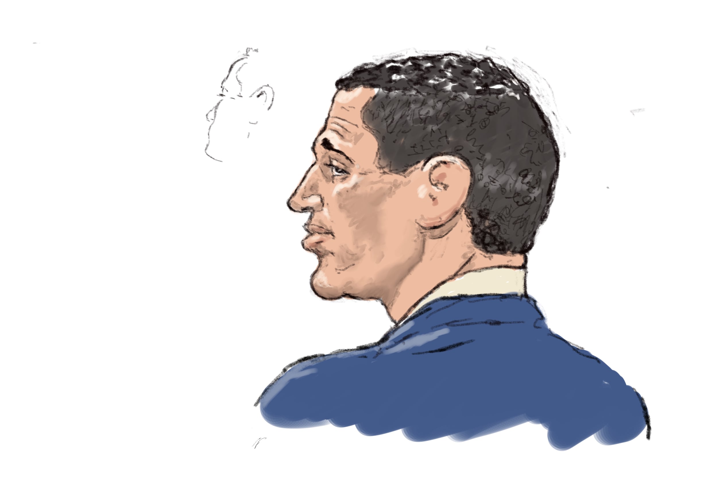 Volgens justitie is Najim Z. te herkennen aan zijn opmerkelijke ...