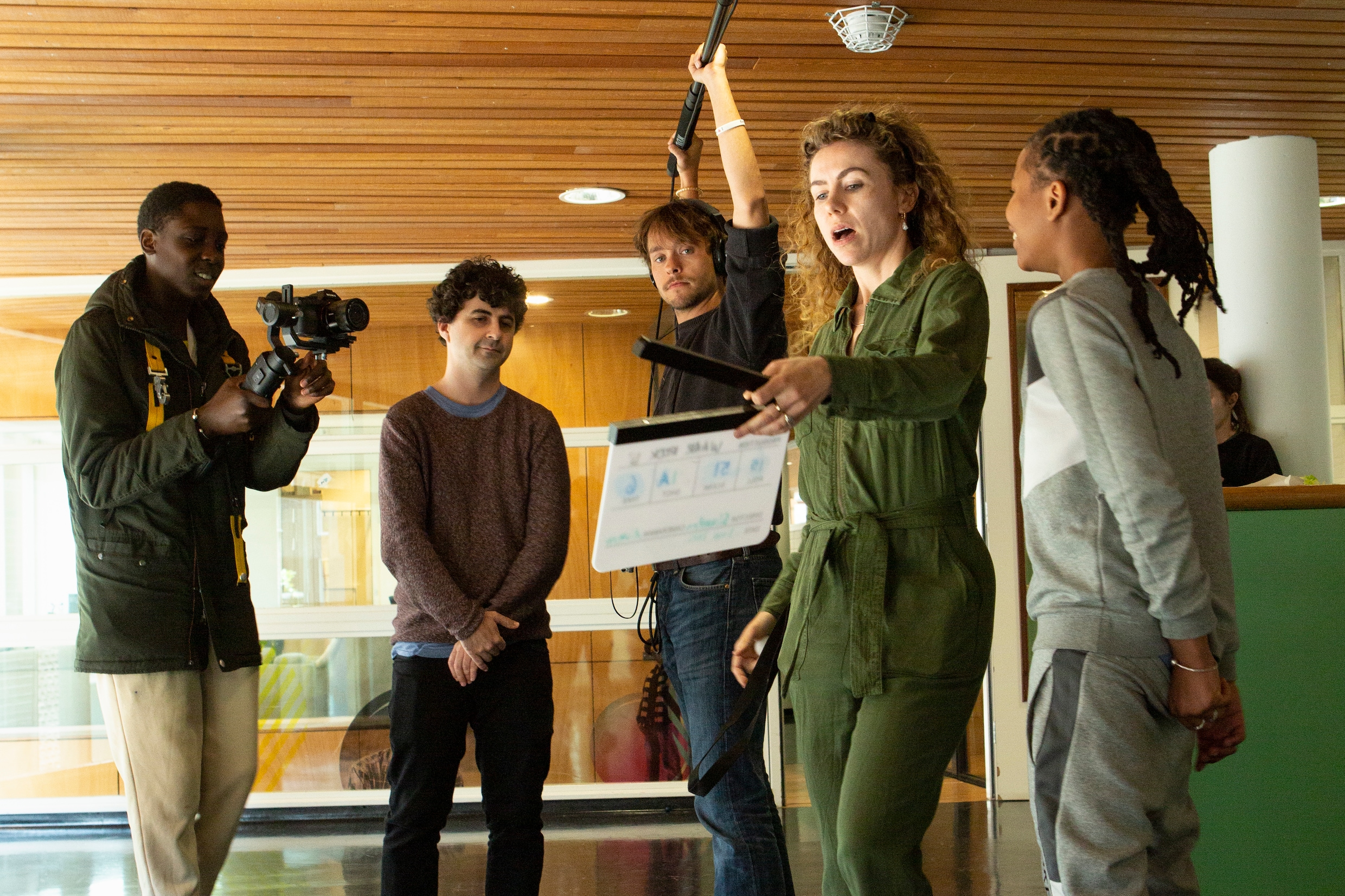 Camera, actie, vechten toch? Op de set van ‘Waar rook is’, een film ...