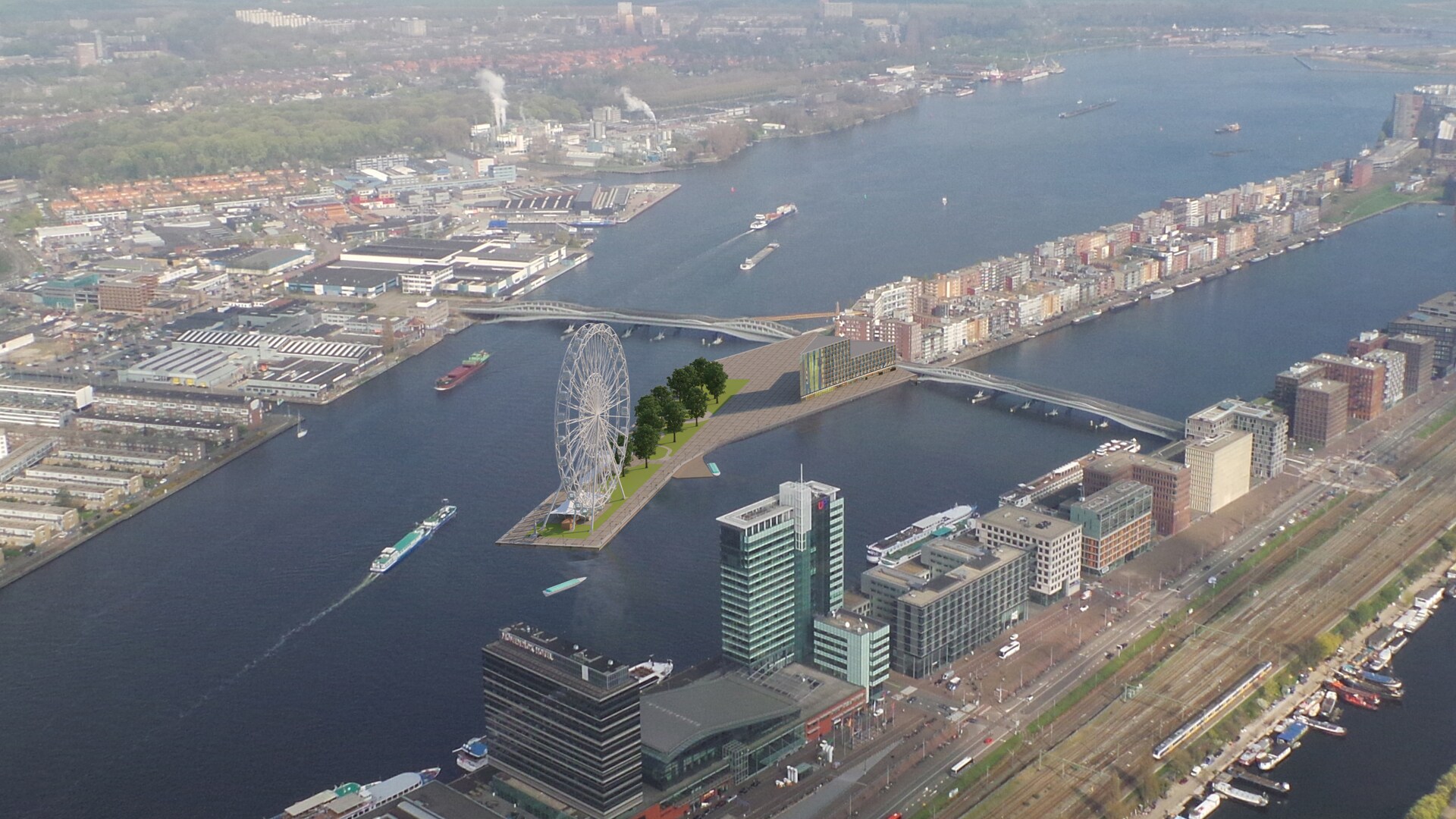 De Kop van Java-eiland: een plek voor plannen die er nooit kwamen | Het ...