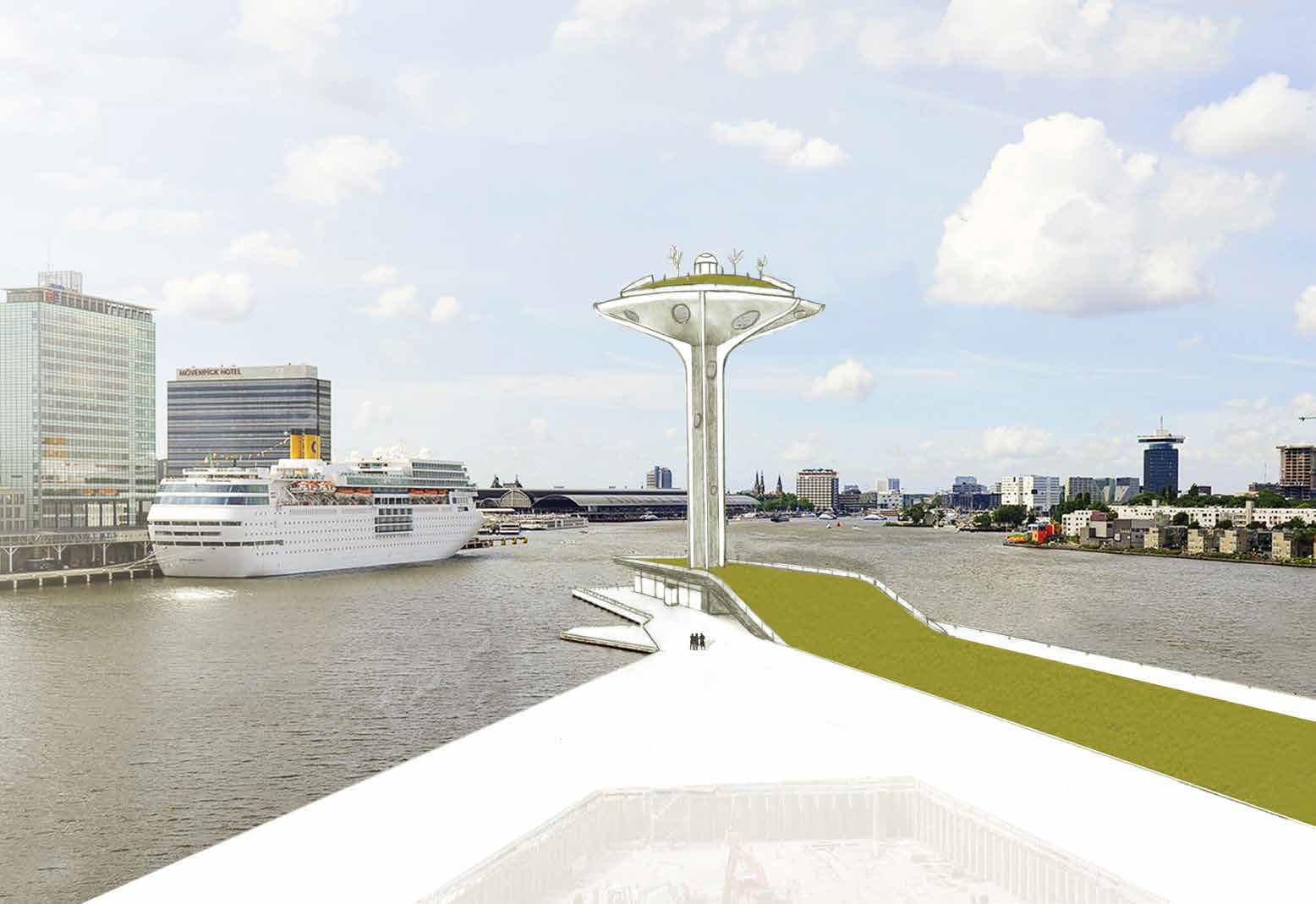 De Kop van Java-eiland: een plek voor plannen die er nooit kwamen | Het ...