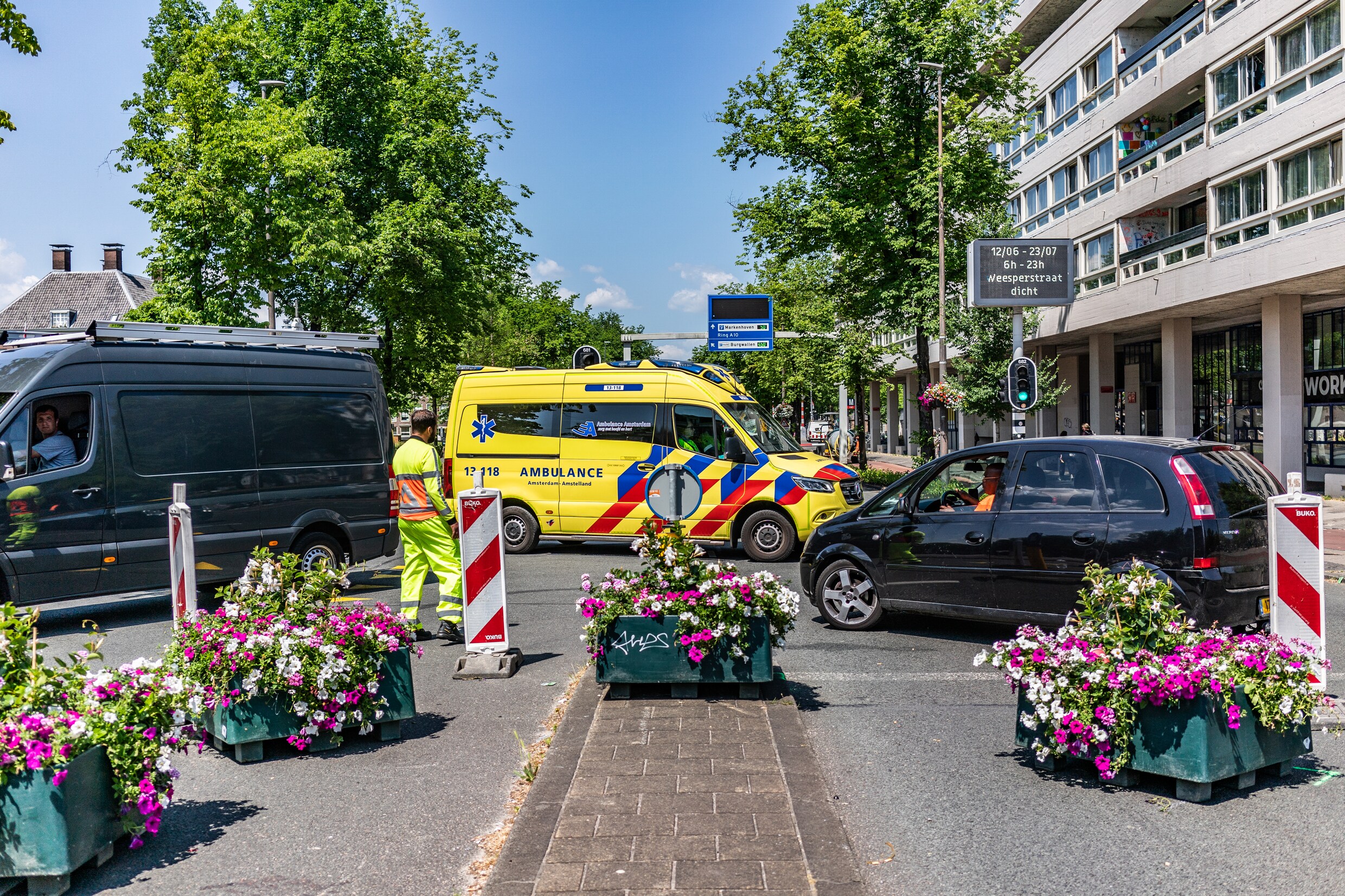 Proef met knip in Weesperstraat levert veel data op, maar ook veel ...
