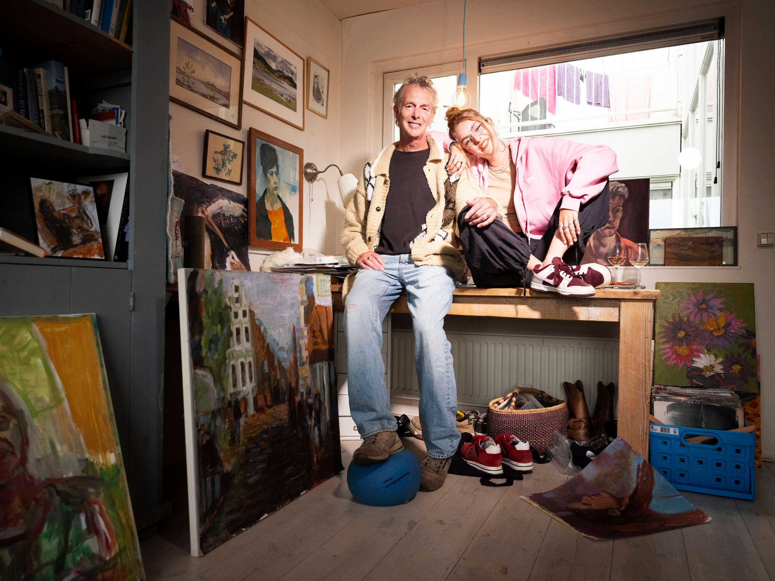 Vader Jos en dochter Morrison: ‘Hij heeft mij altijd Amsterdam laten ...