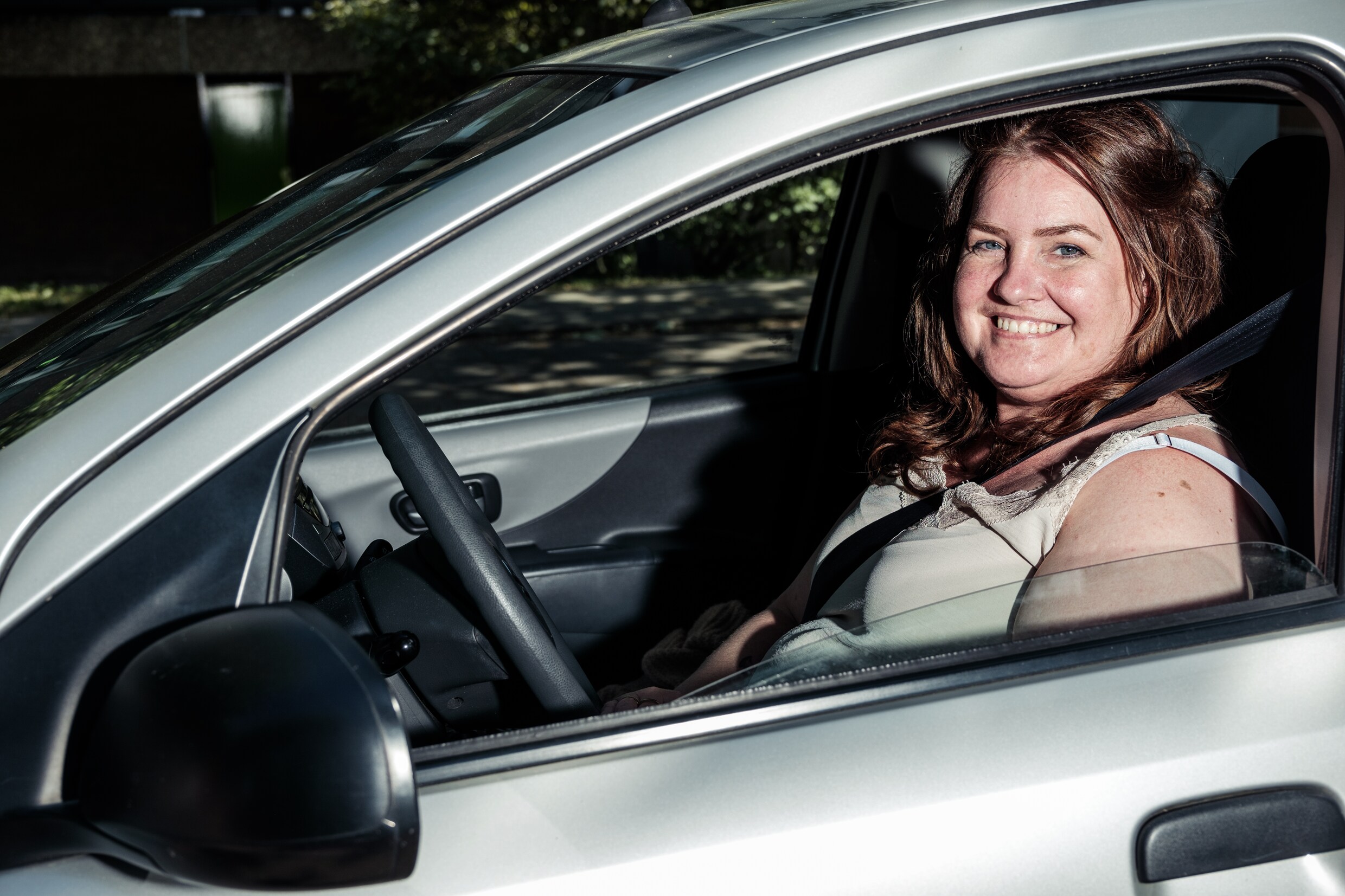 Zij staan door de Weesperknip in de Kattenburgerspits: ‘Ik zou bij God ...