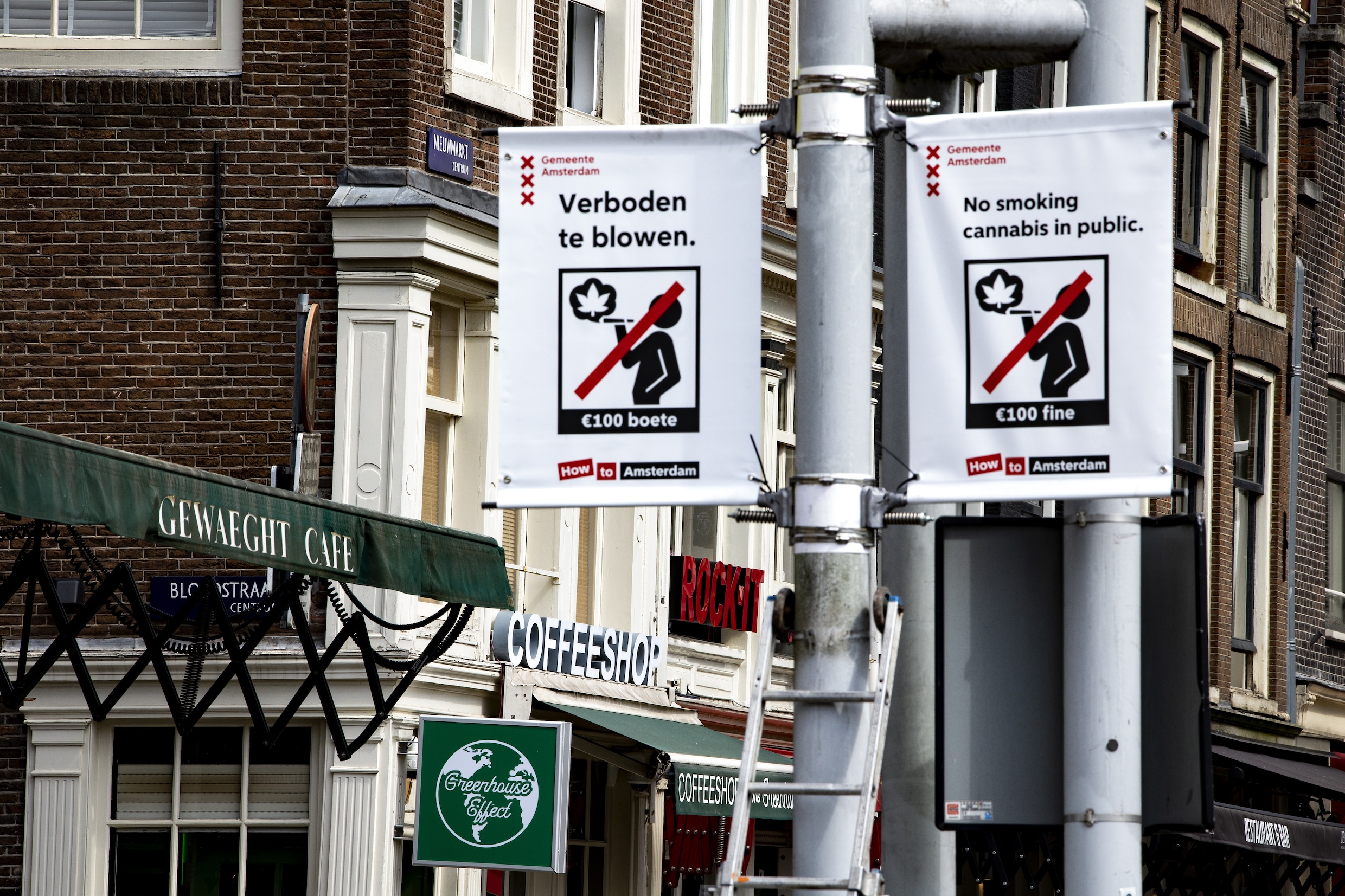 Er is weliswaar nog niemand beboet om het blowverbod, maar er is wél ...