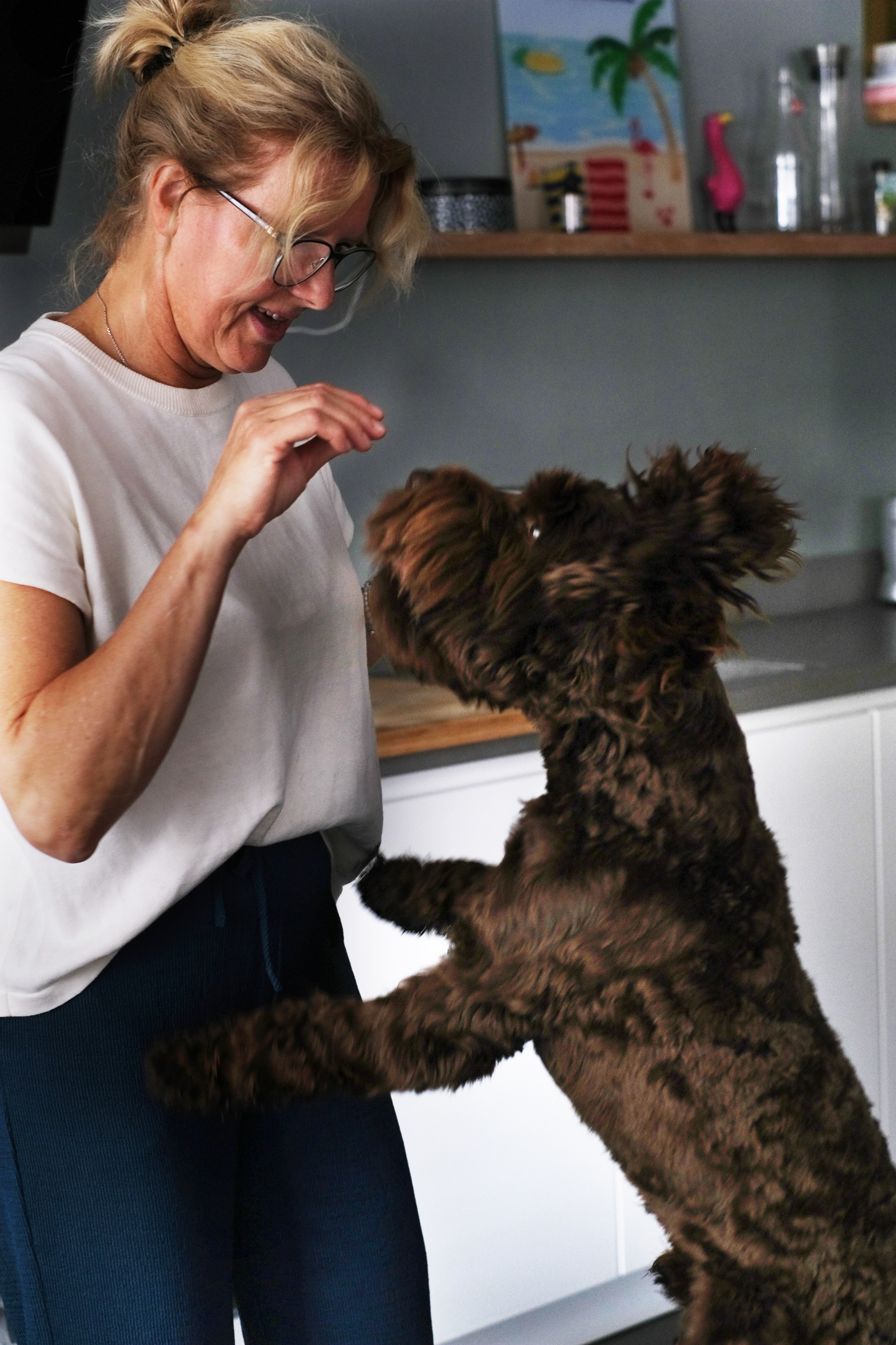 Zij namen een hond zodra de kinderen het huis uit waren: ‘Ik had zin in ...