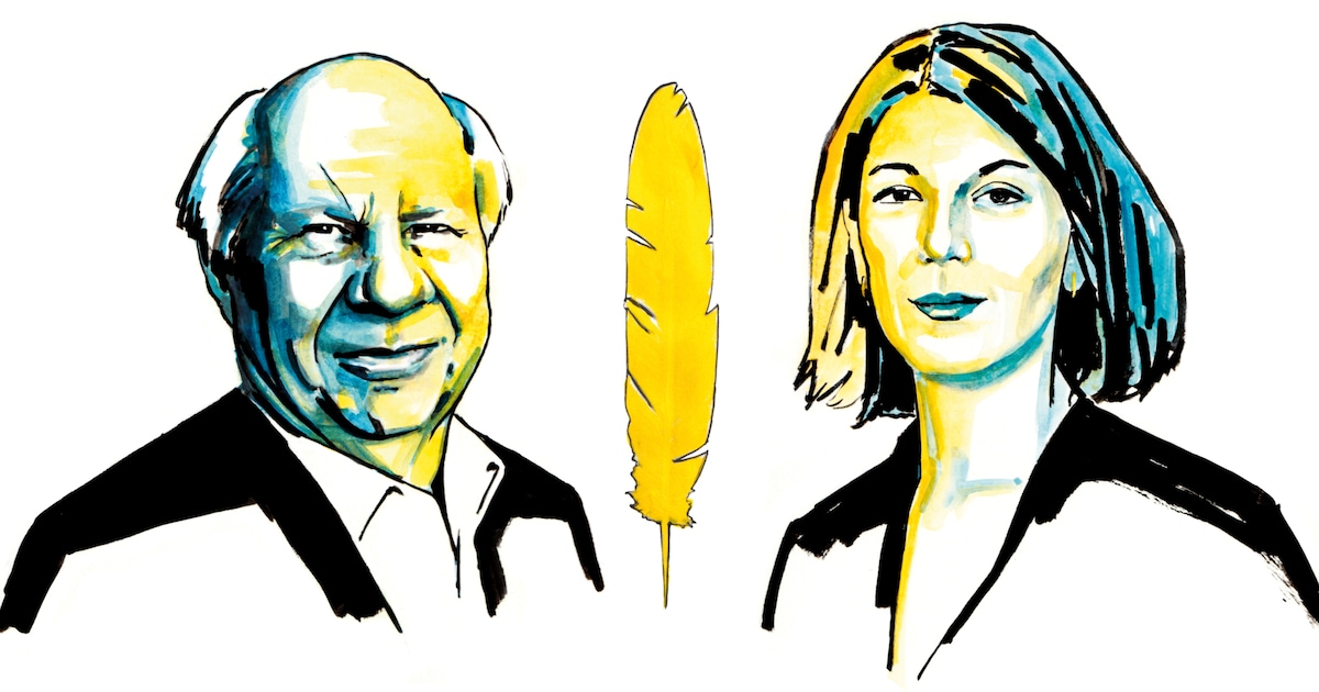 Interview met Ganzenveerwinnaar Jan Brokken en jong talent Charlotte ...