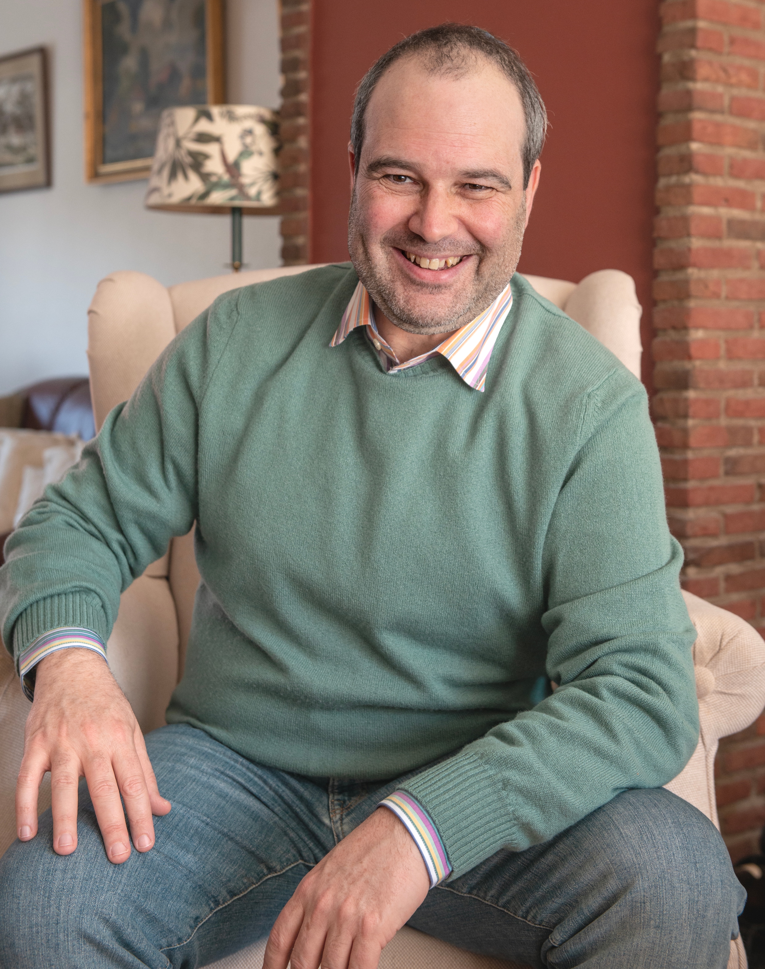 Schrijver Patrick Bernhart was een angstig persoon, tot hij dit boek ...