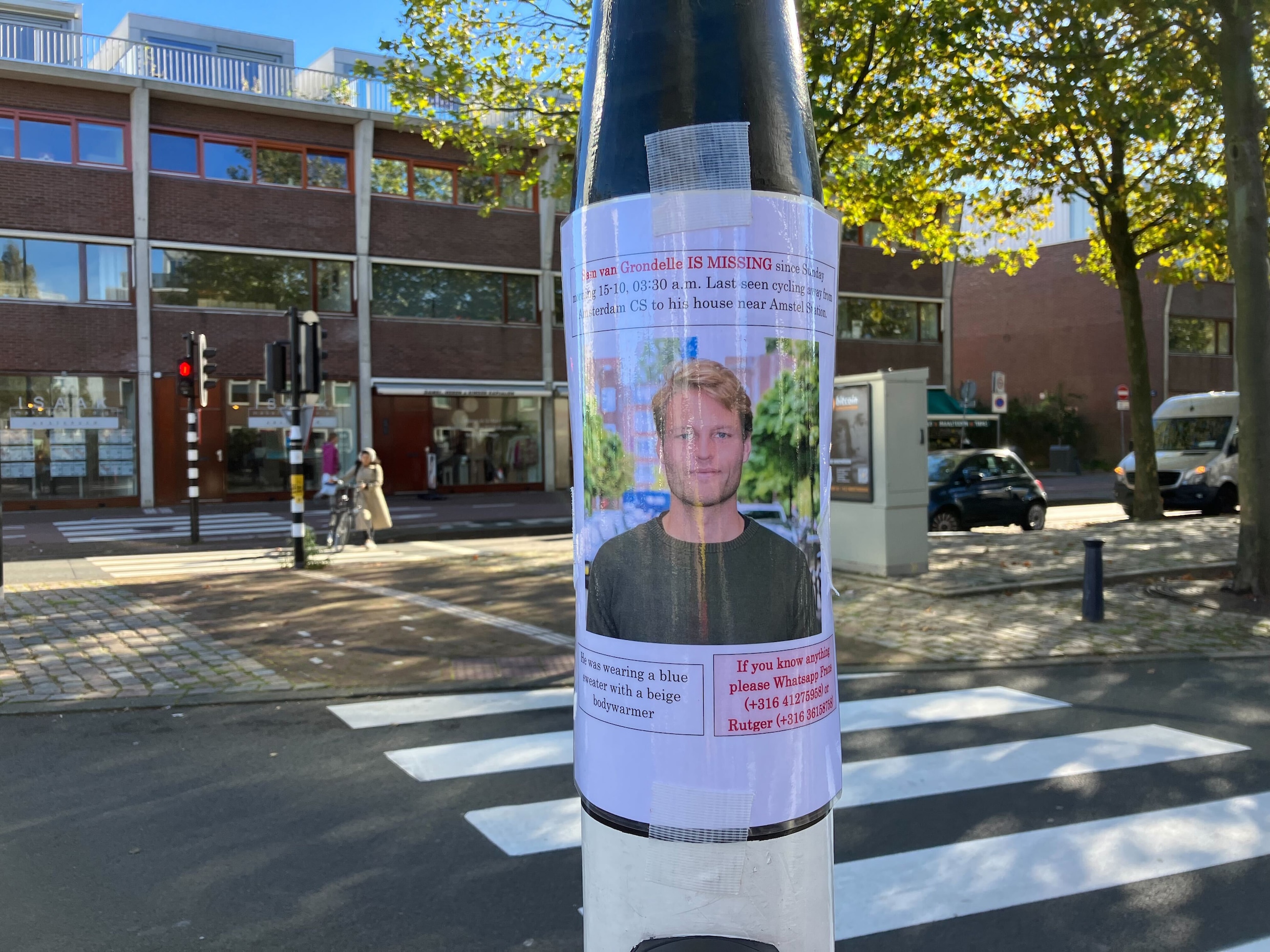 200 mensen zoeken dinsdag weer naar vermiste Sam | Het Parool