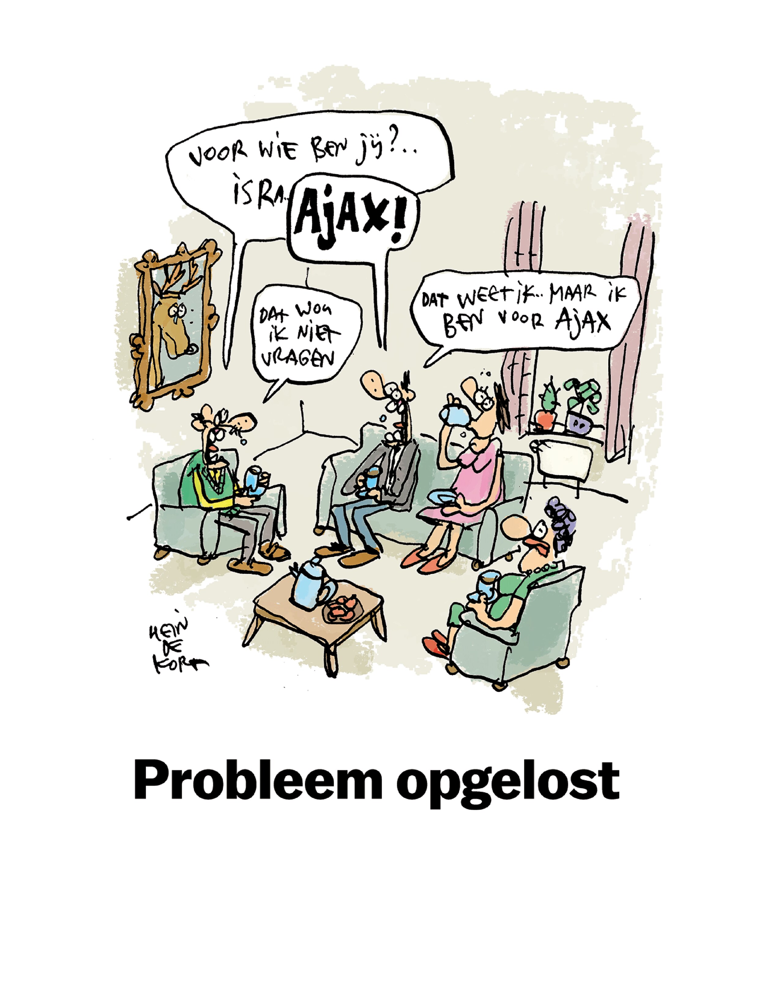 Bekijk hier alle cartoons van Hein de Kort | Het Parool