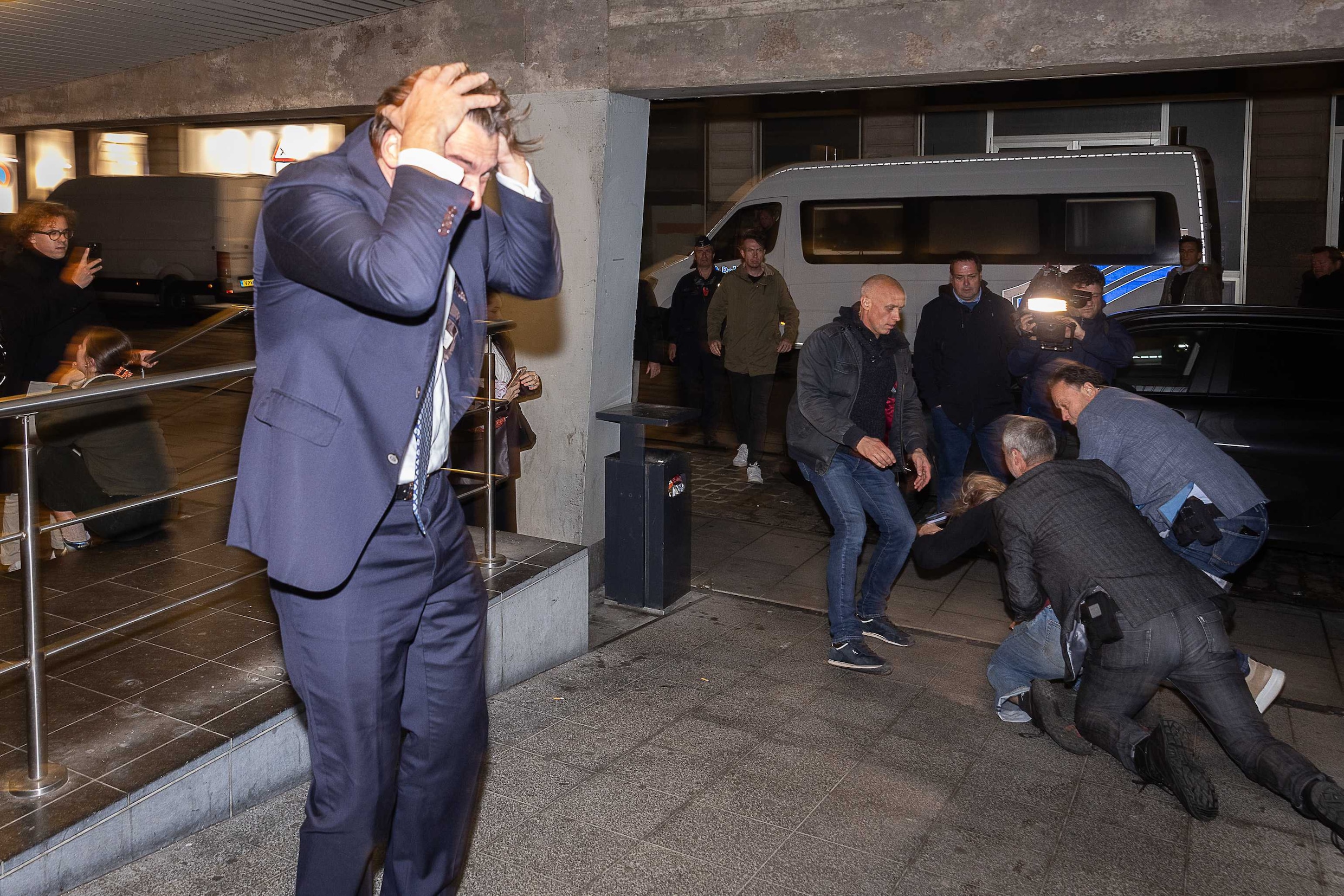 Man die Baudet op hoofd sloeg is 33-jarige Oekraïner, riep anti ...