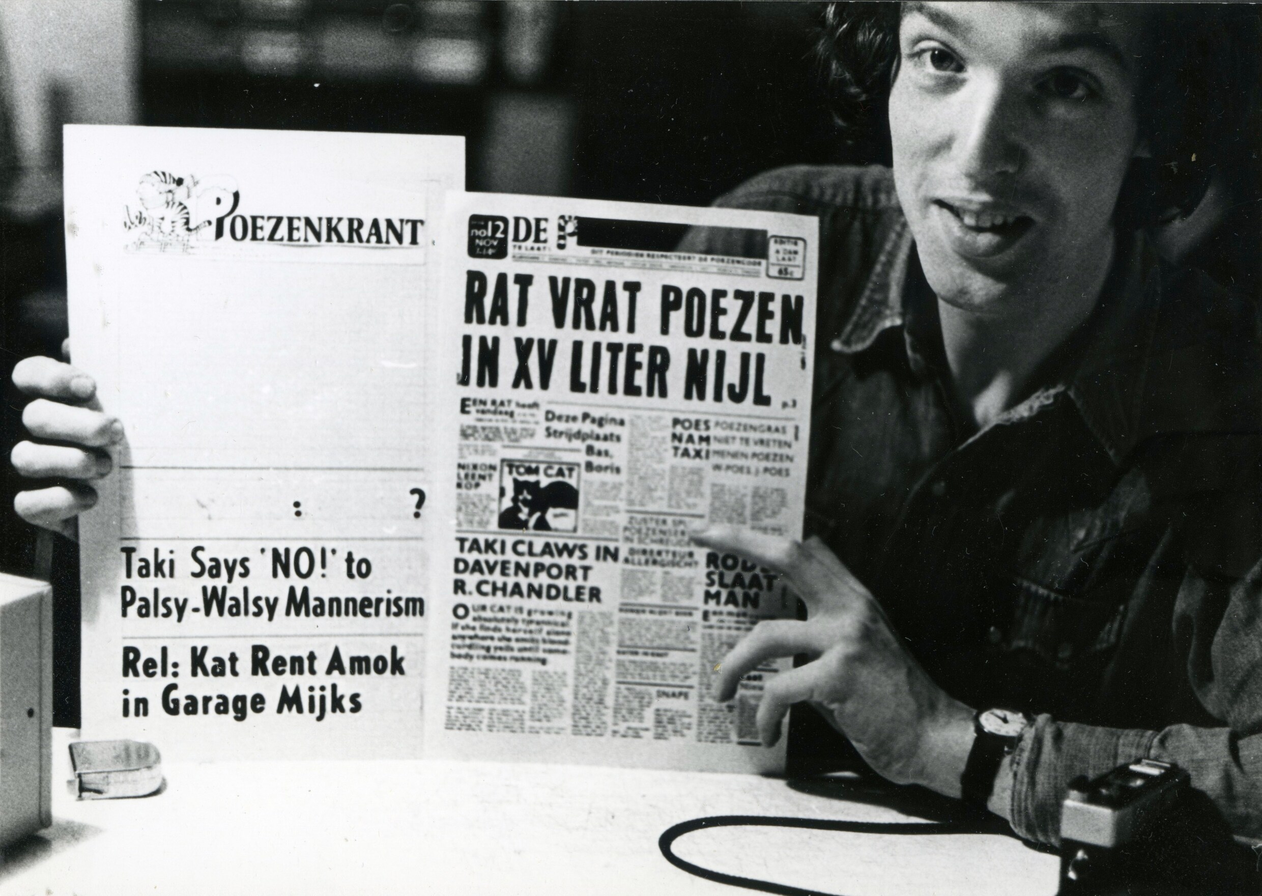 Na Vijftig Jaar Stopt Piet Schreuders 72 Met De Poezenkrant Het Is