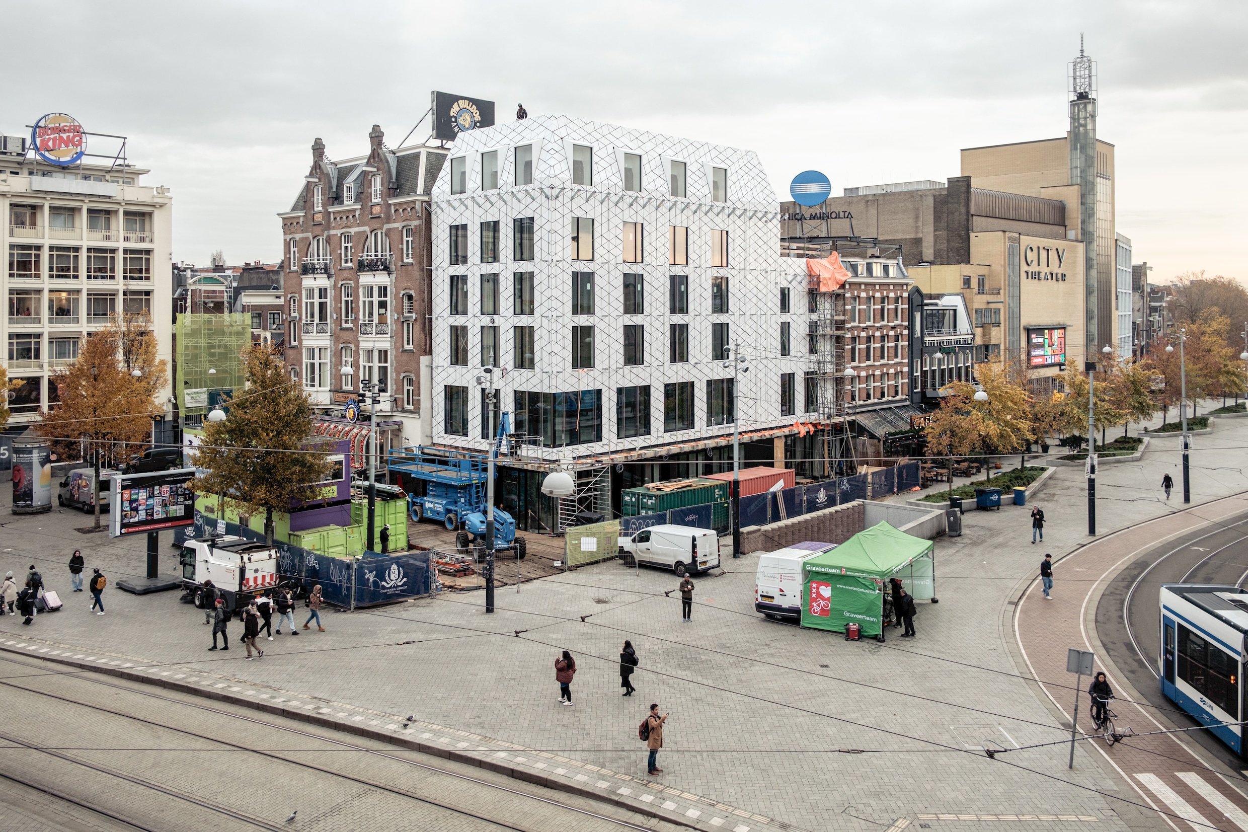 Het radicaal nieuwe gezicht van de Heineken Hoek op het Leidseplein ...