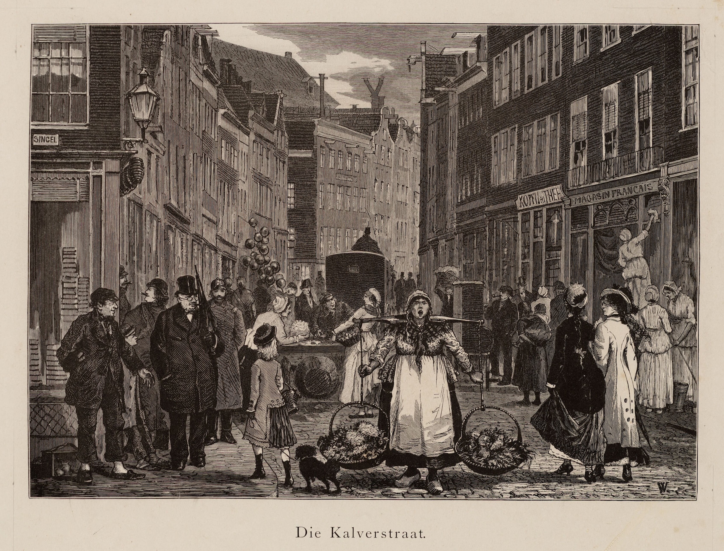 Hoe de Kalverstraat, Nieuwendijk en Leidsestraat in winkelstraten ...