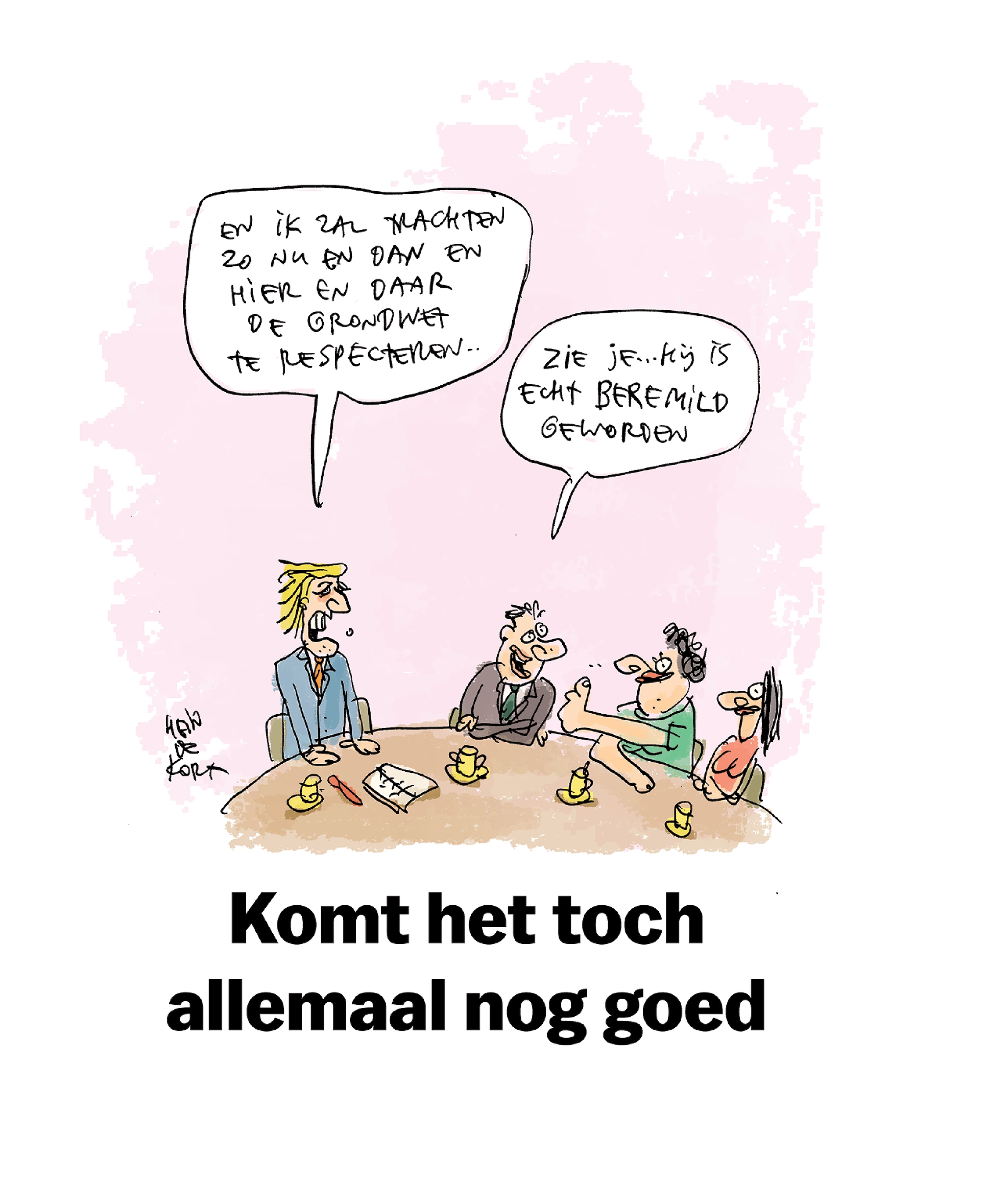 Bekijk hier alle cartoons van Hein de Kort | Het Parool