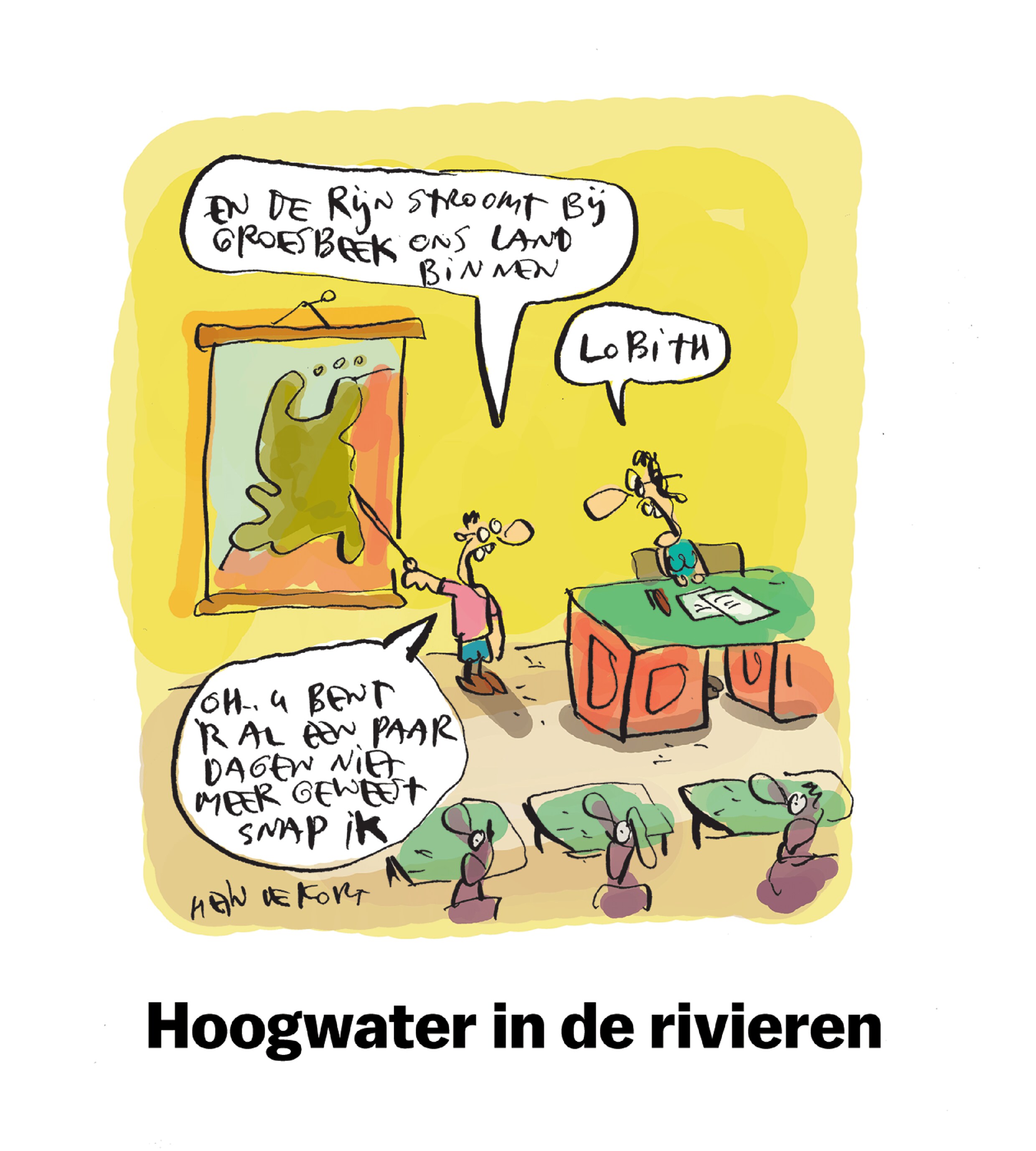 Bekijk hier alle cartoons van Hein de Kort | Het Parool