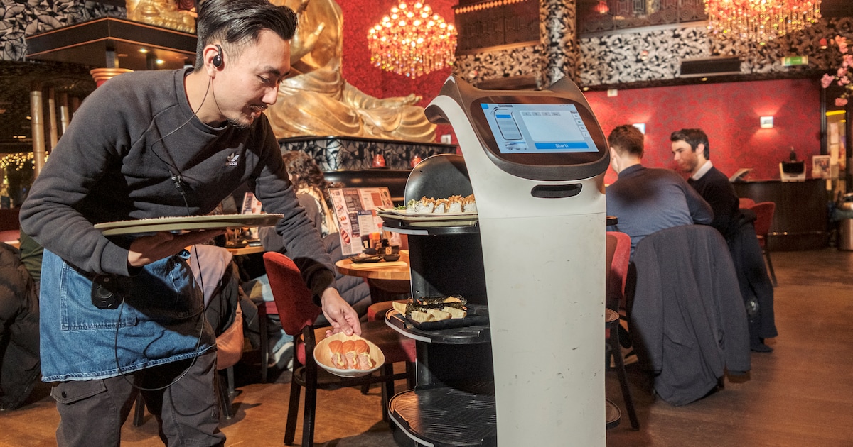 Steeds vaker robots als ober in Amsterdam: leuk, maar een oplossing ...