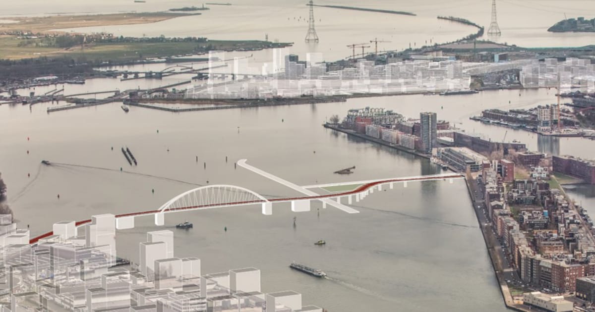 Na 185 jaar praten over een brug over het IJ is het geld er nu dan toch ...