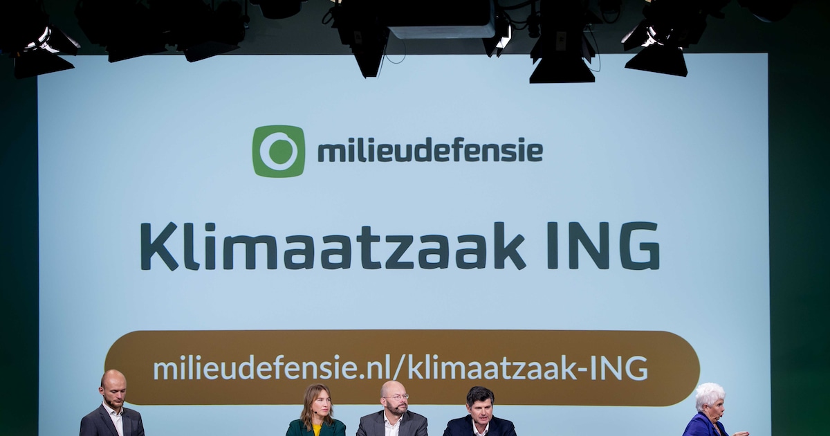 Milieudefensie begint na Shell nu een rechtszaak tegen ING Bank | Het ...