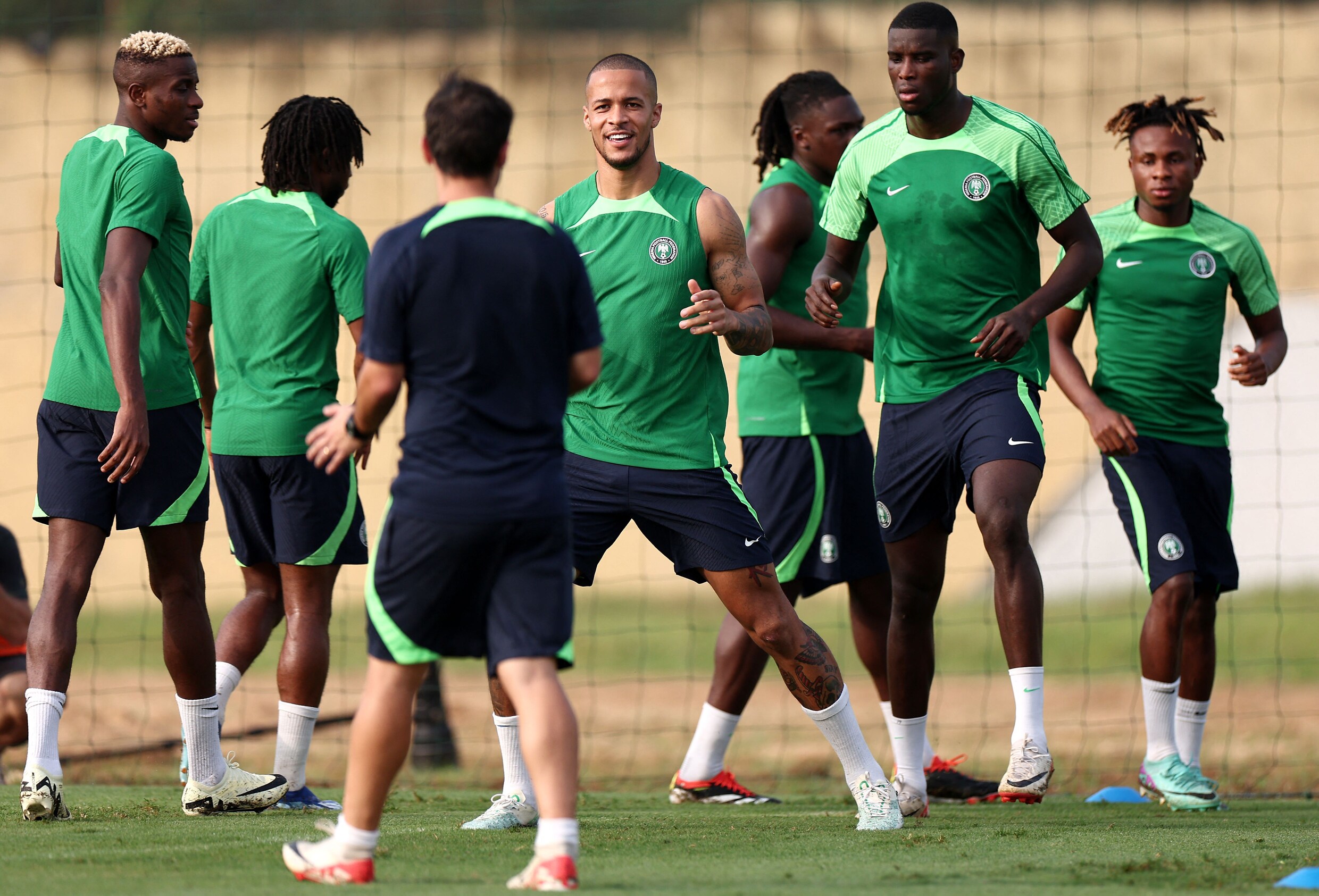 Haarlemmer William Troost-Ekong hoopt met Nigeria de Afrika Cup te winnen en het voetbal te ...