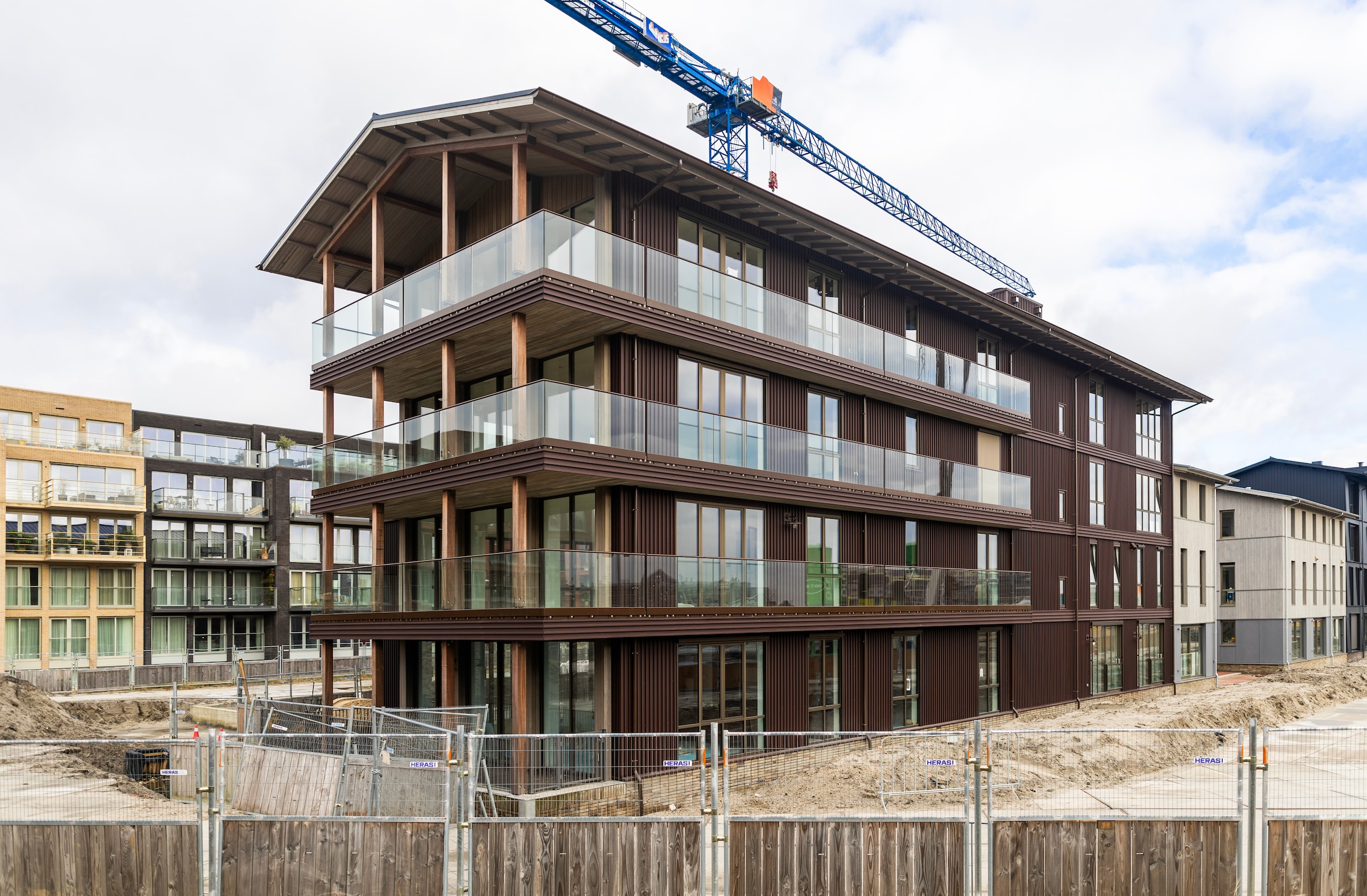 De schrale laagbouw op Libau is de meest letterlijke vertaling van ...