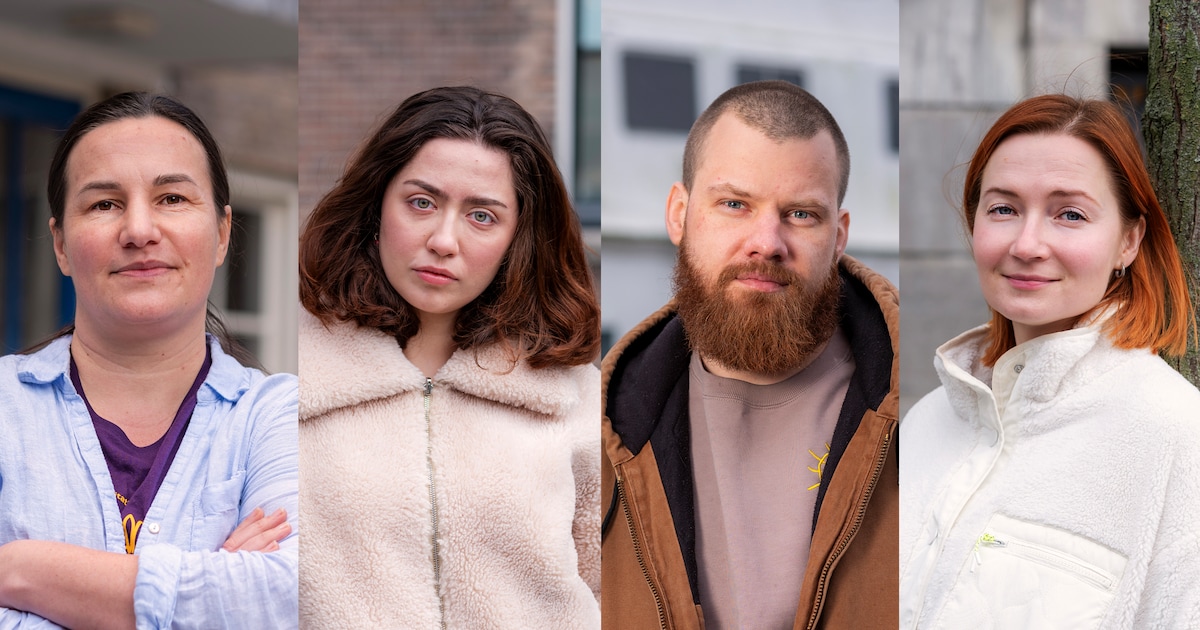 Hoe vergaat het Oekraïners in Amsterdam, twee jaar na de Russische invasie? ‘Ik ben van deze ...