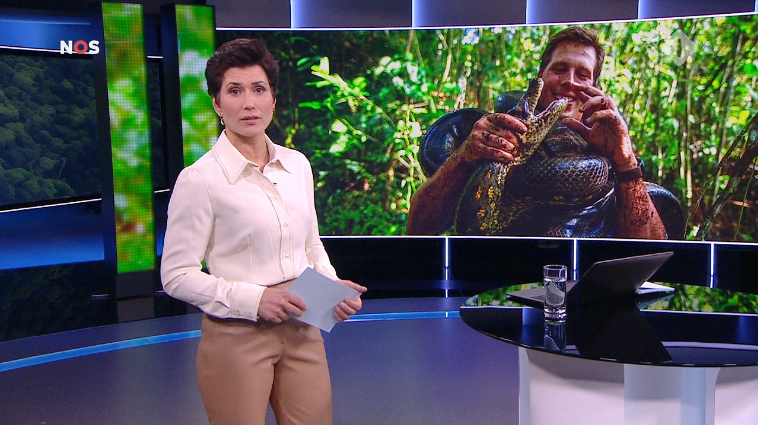 In het grotemensenjournaal leek het bericht over Freek Vonk vooral ...