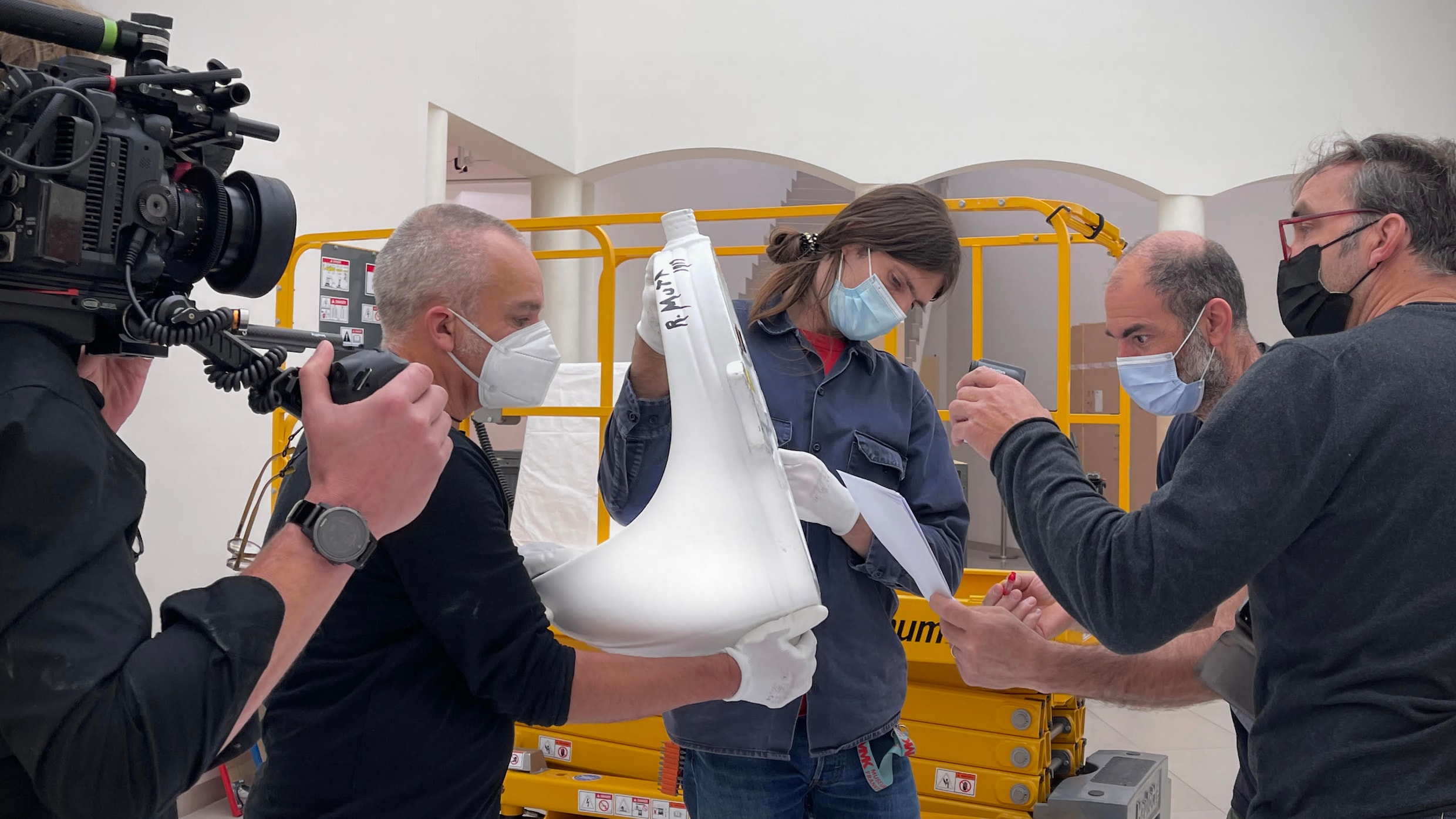 Barbara Visser maakte een film over het urinoirkunstwerk Fountain: ‘Ik ...