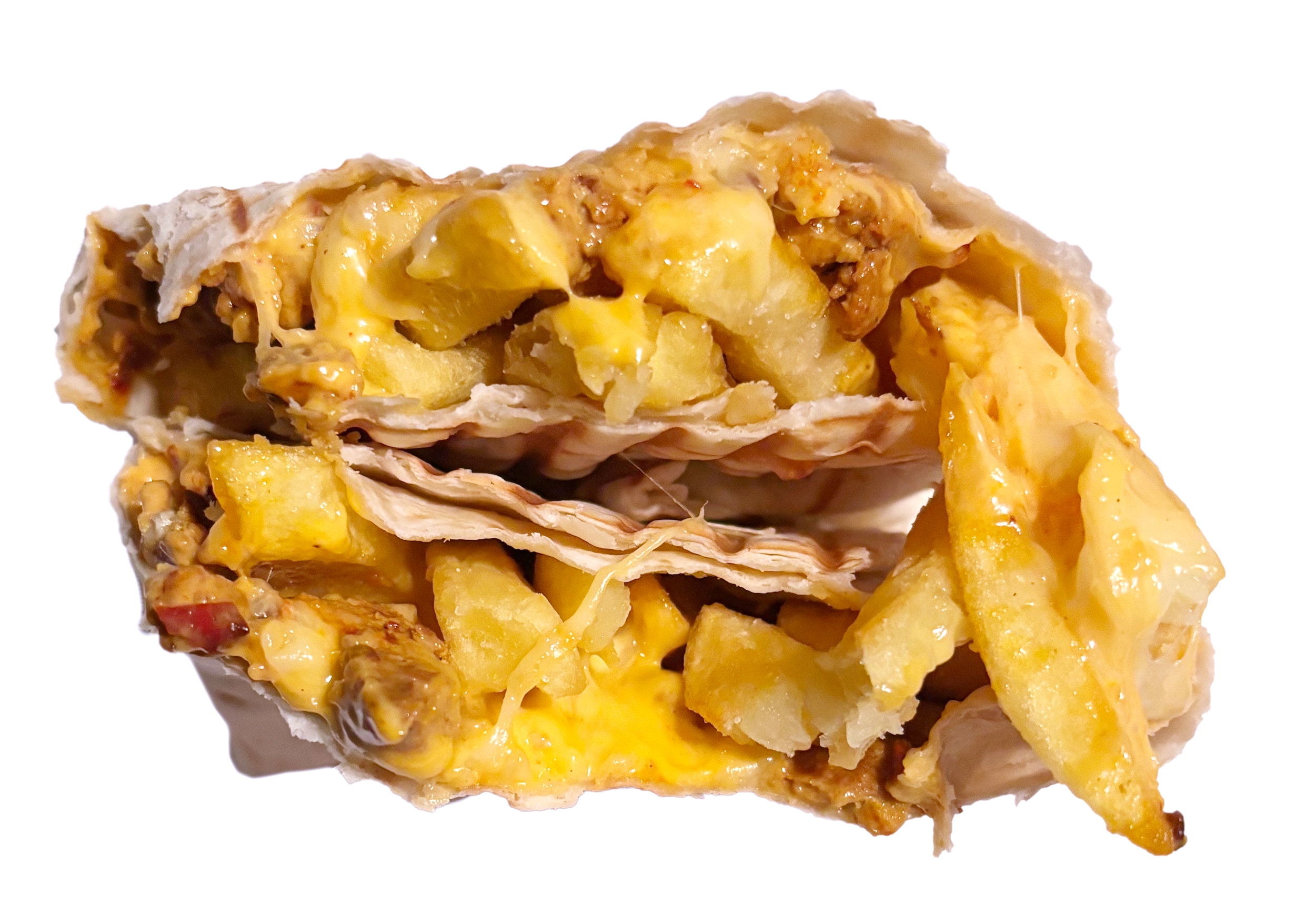 De French taco is eigenlijk meer een burrito, maar desalniettemin een ...