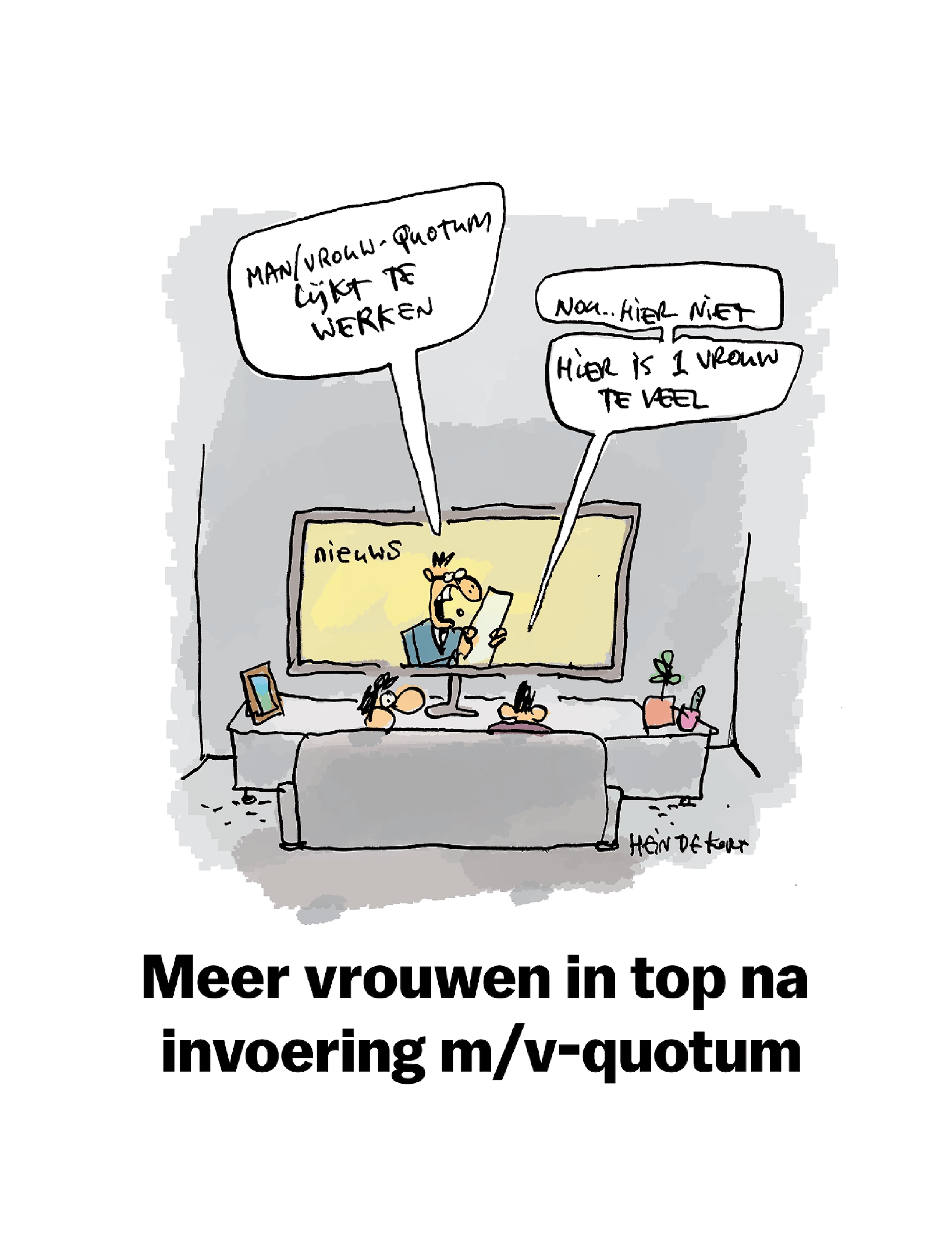Bekijk hier alle cartoons van Hein de Kort | Het Parool
