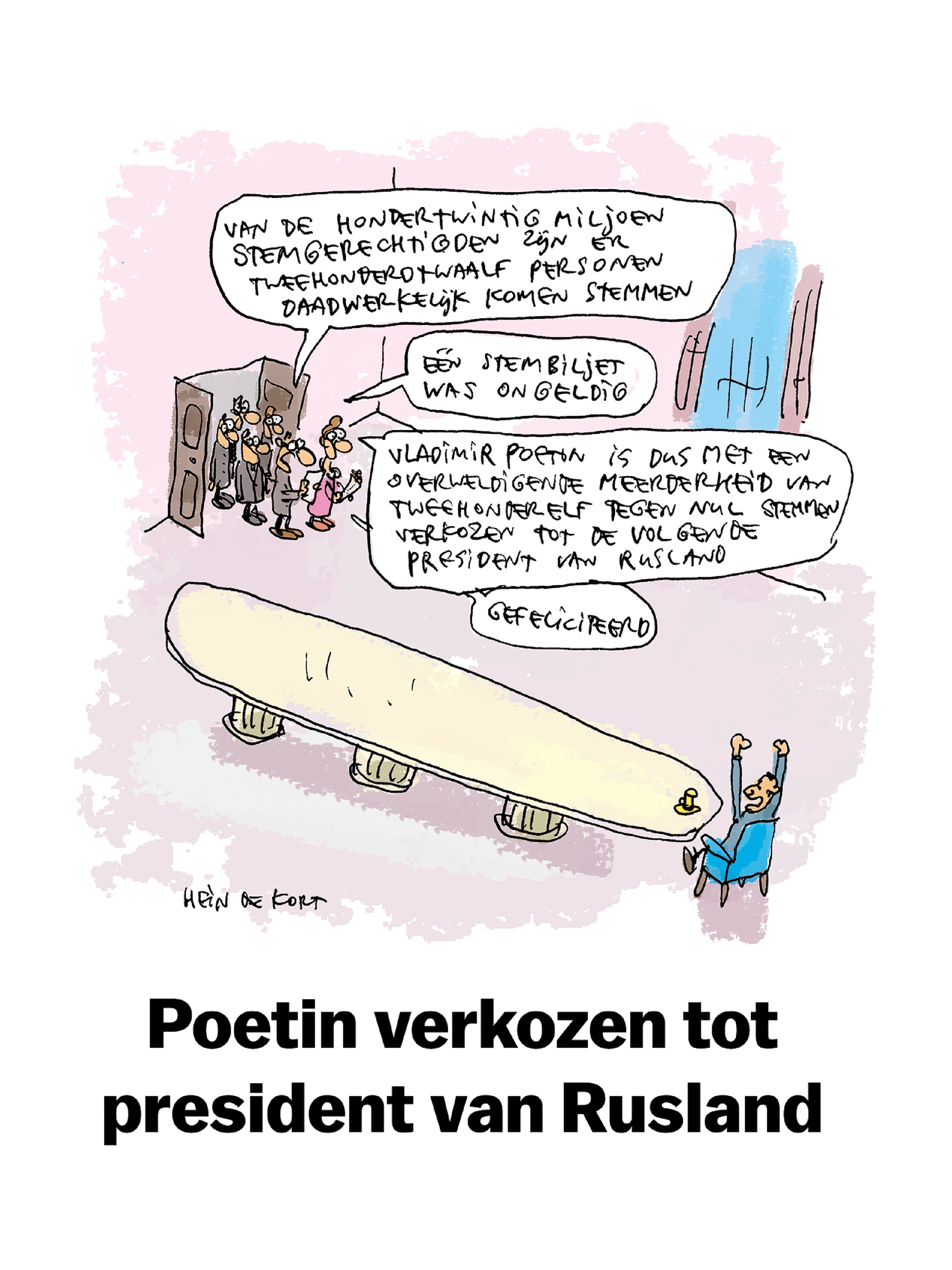 Bekijk hier alle cartoons van Hein de Kort | Het Parool