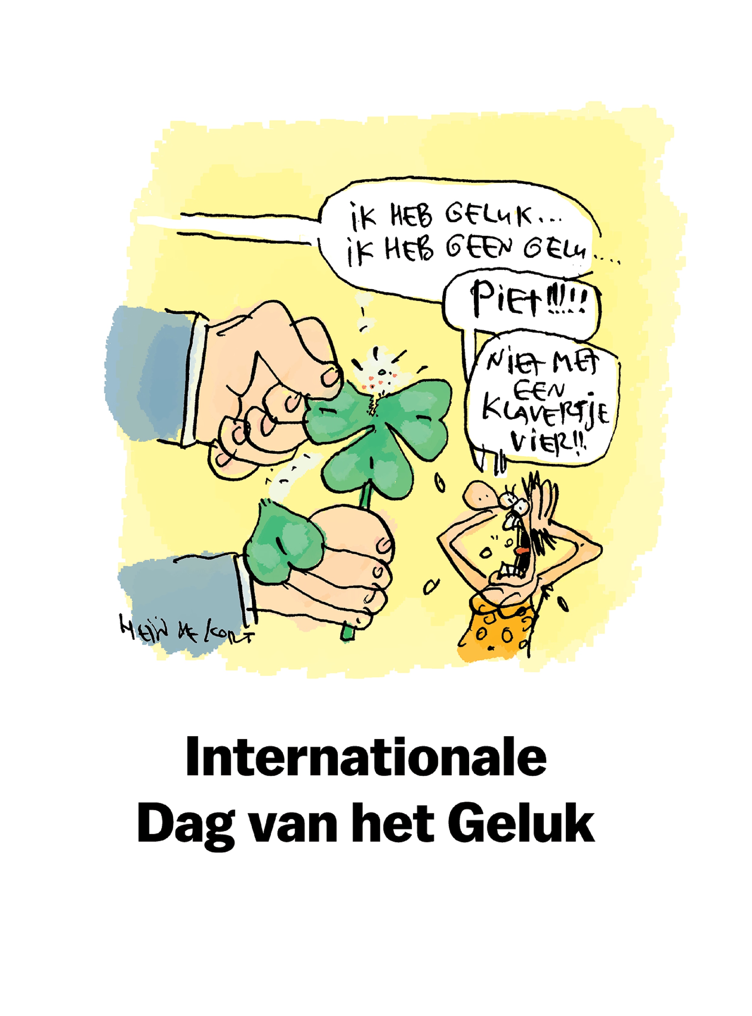 Bekijk hier alle cartoons van Hein de Kort | Het Parool