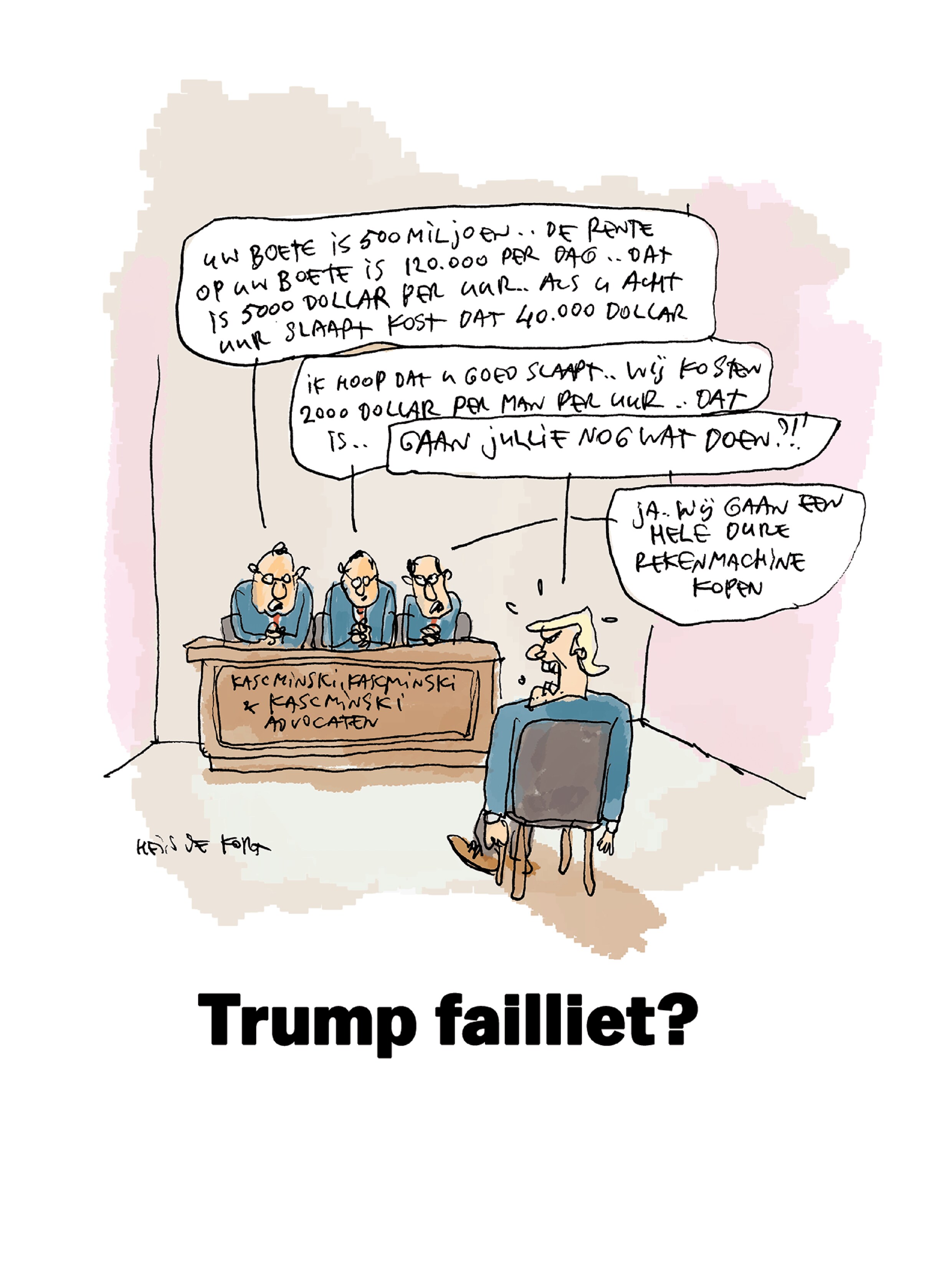 Bekijk hier alle cartoons van Hein de Kort | Het Parool