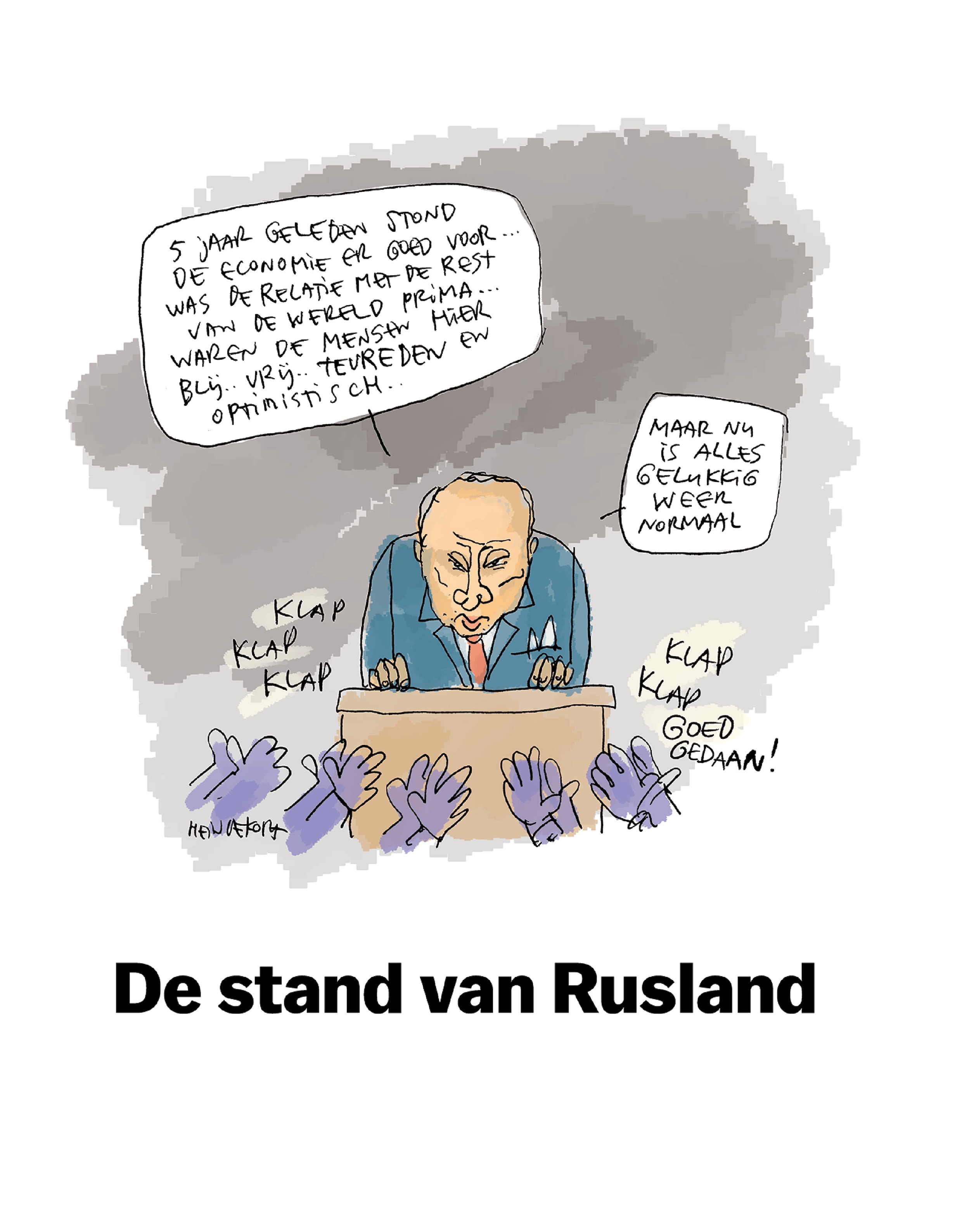 Bekijk hier alle cartoons van Hein de Kort | Het Parool