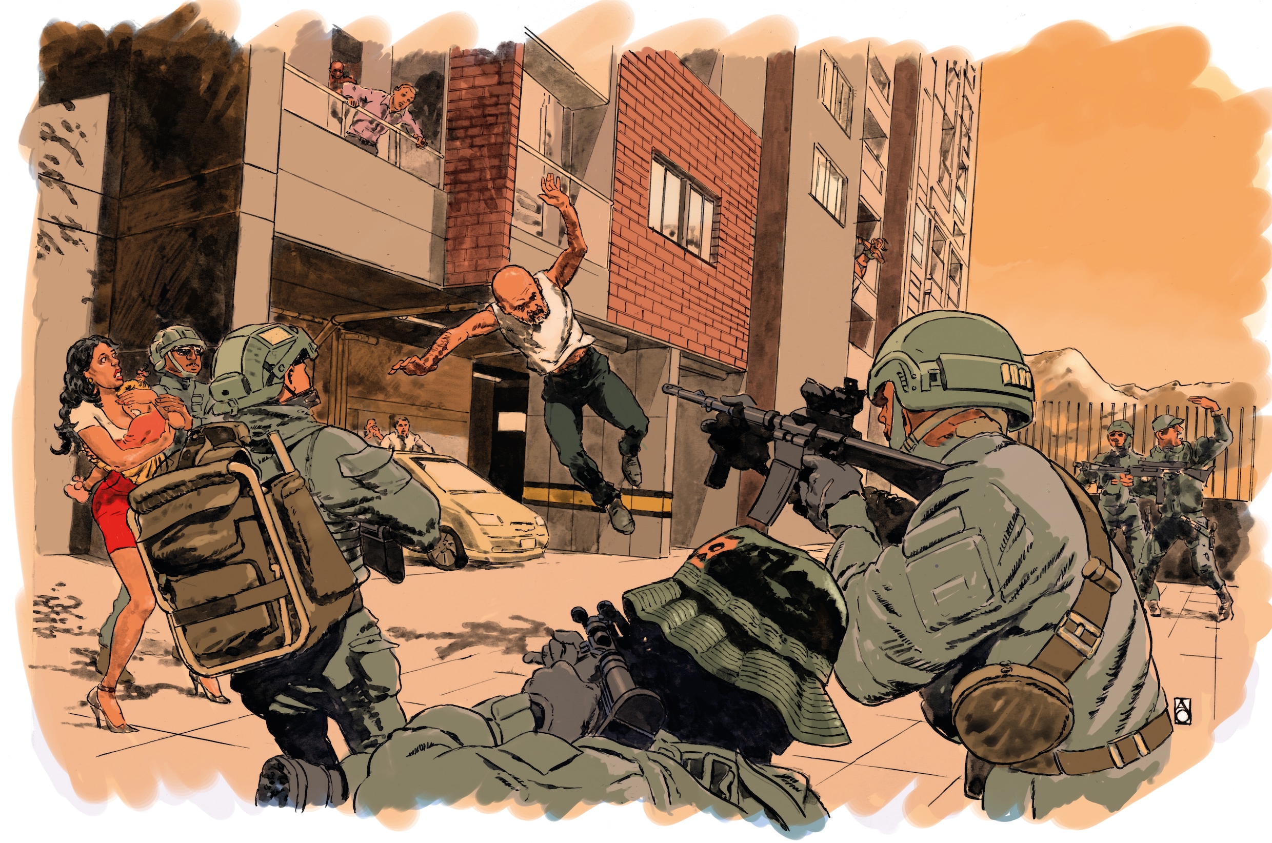 Eerste serieuze boek over Marengoproces staat vol spannende tekeningen ...