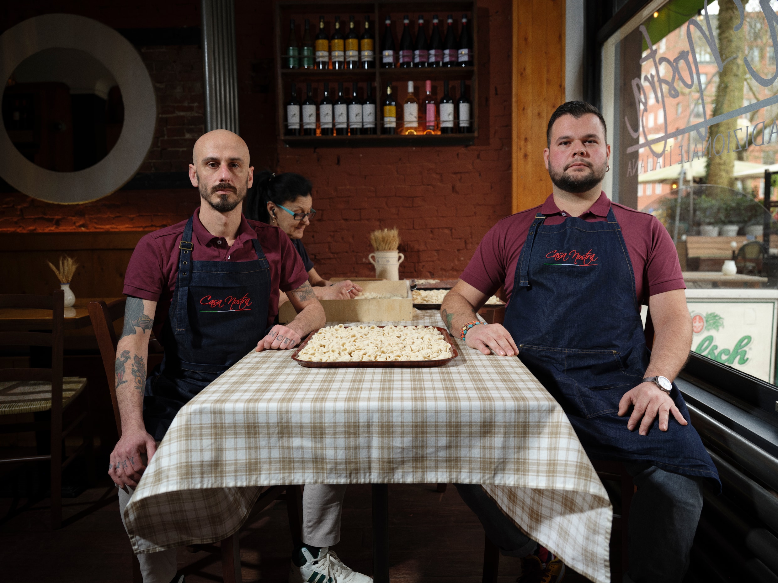 Davide De Biaso en Manuel Trivisani van restaurant Casa Nostra: ‘Wij ...