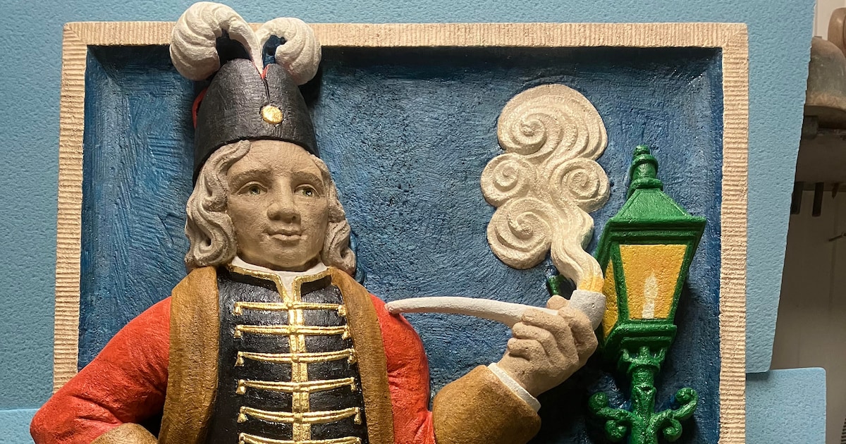 De Finse reus Daniel Cajanus van 2,64 meter lang heeft een eigen ...