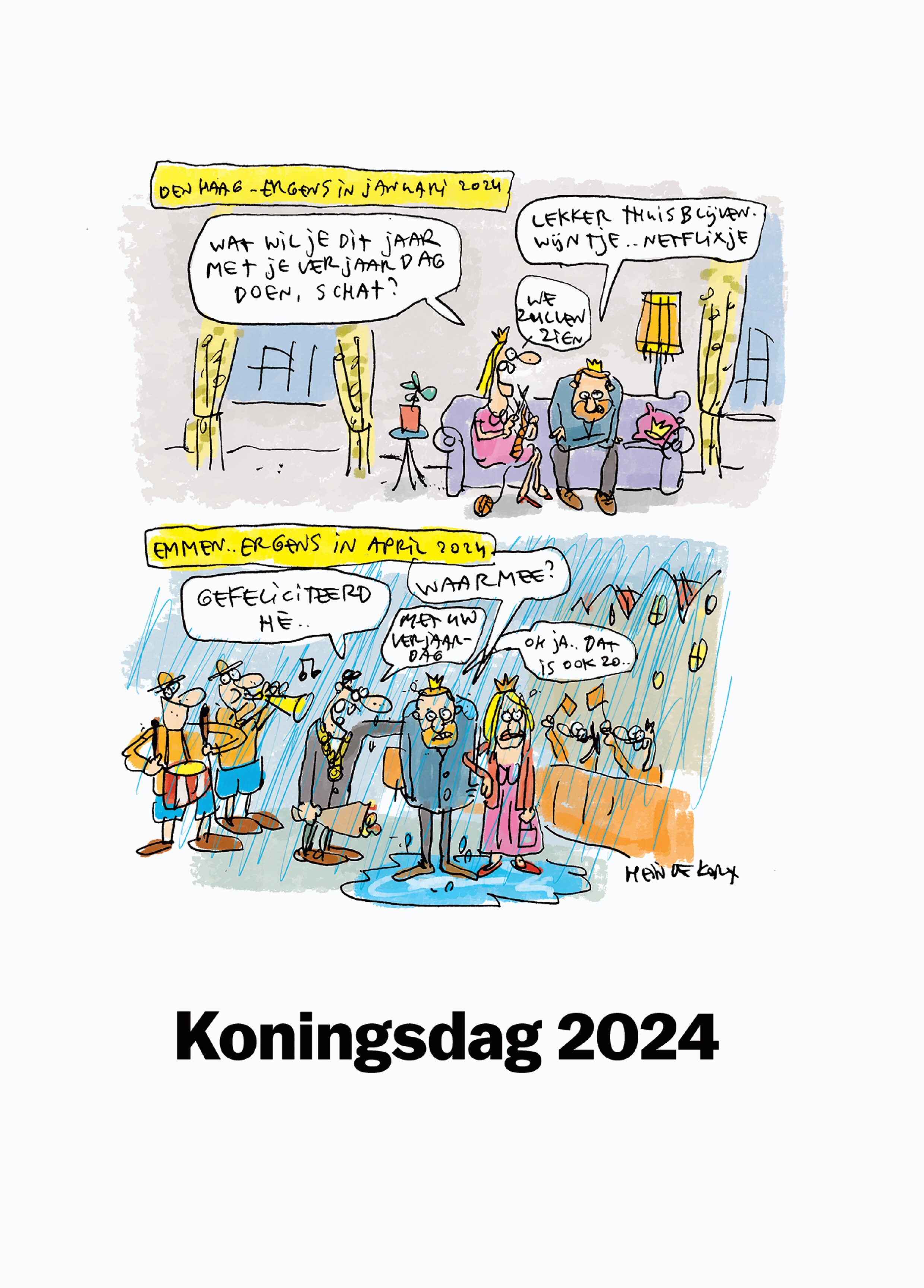 Bekijk hier alle cartoons van Hein de Kort | Het Parool