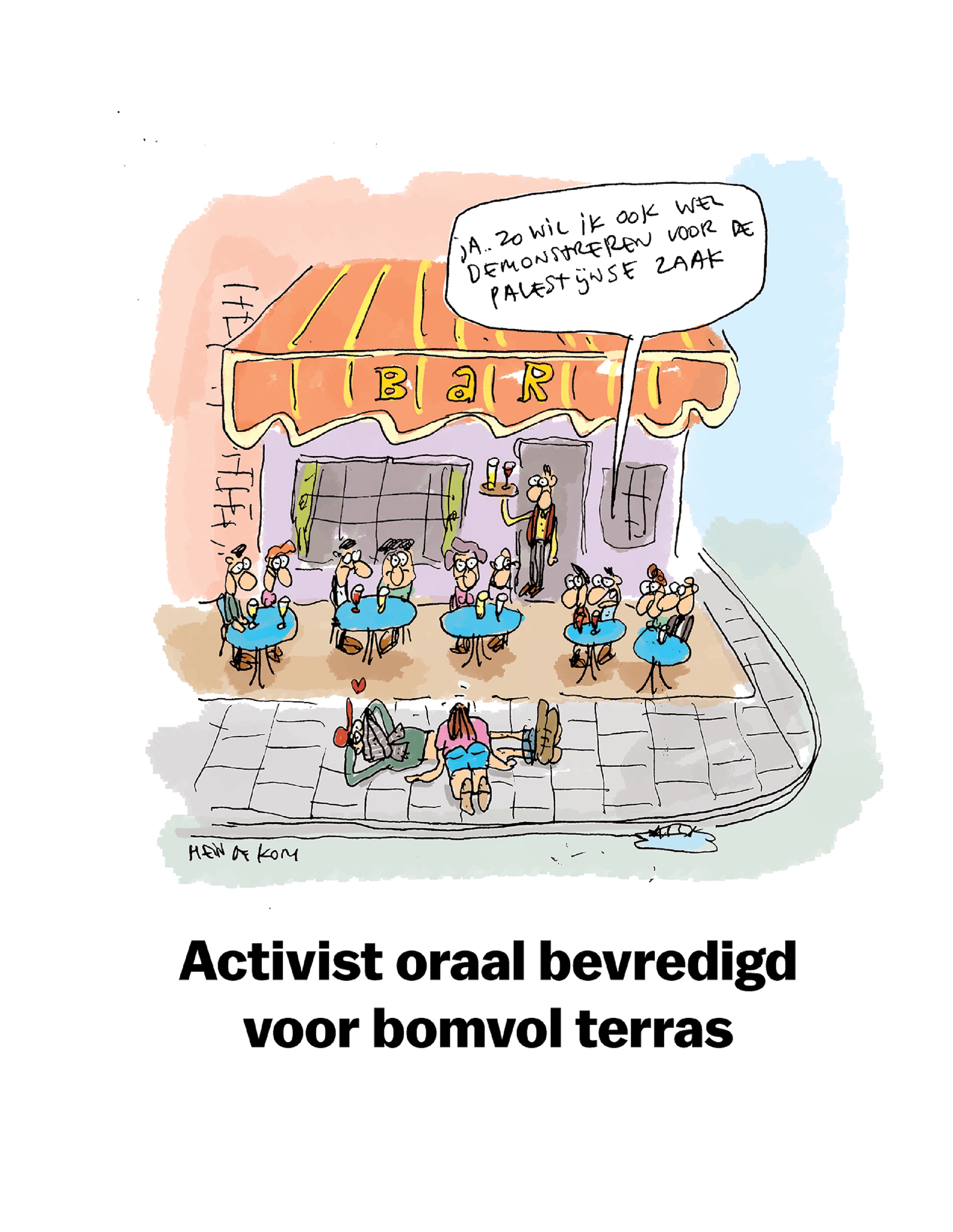 Bekijk hier alle cartoons van Hein de Kort | Het Parool
