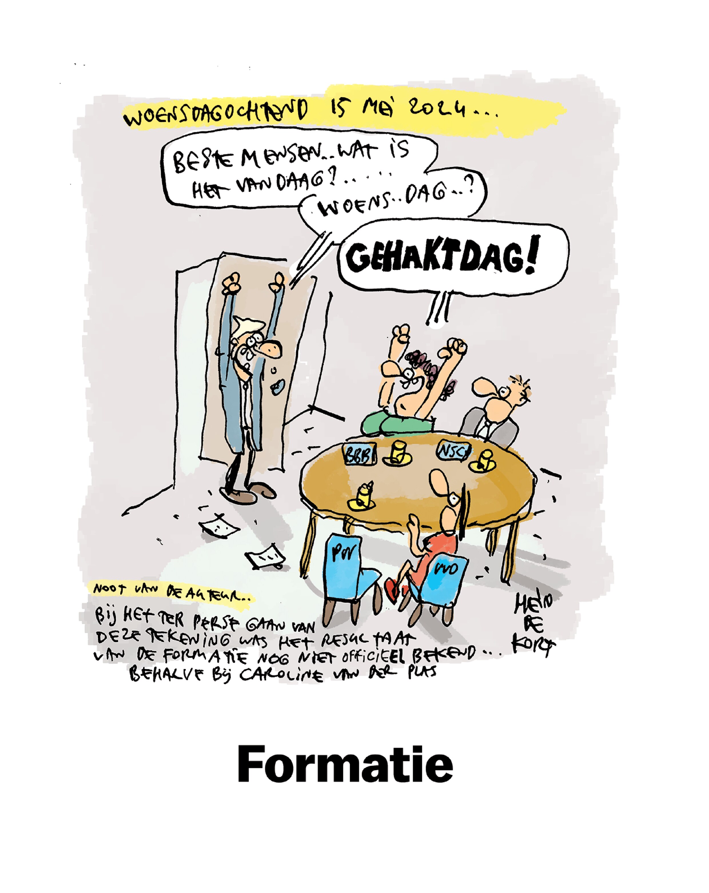 Bekijk hier alle cartoons van Hein de Kort | Het Parool