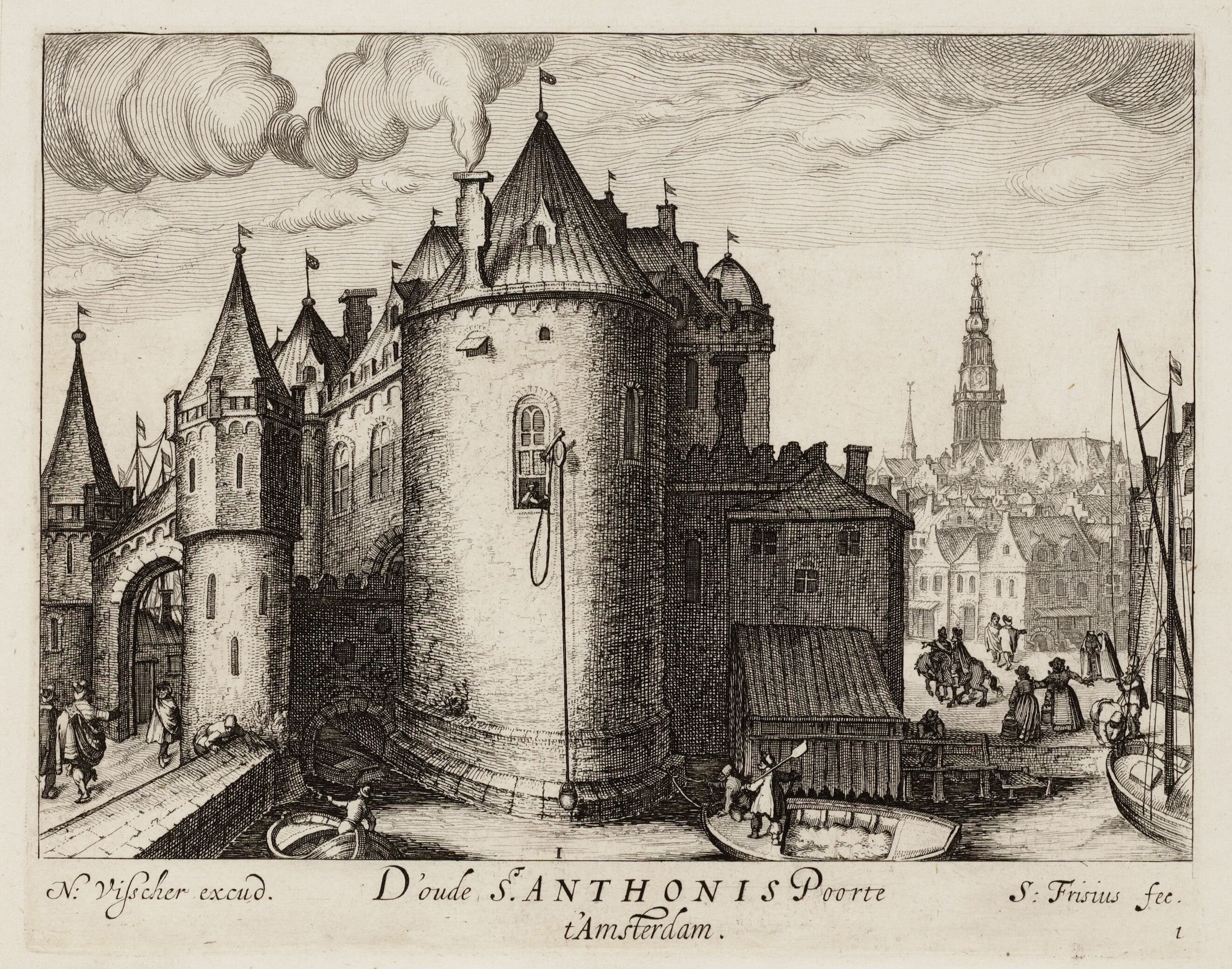 Rond 1600 gingen Amsterdammers naar de Waag voor de anatomische les ...