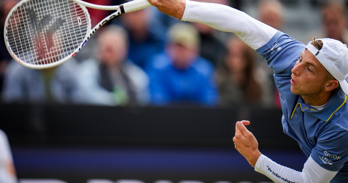 Tallon Griekspoor moeizaam naar halve finale Rosmalen: ‘Ik moet mijn beste tennis nog laten zien ...