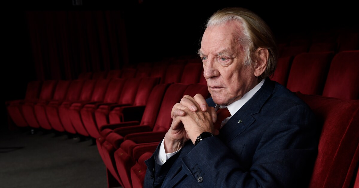 Donald Sutherland (1935-2024) was de personificatie van het ...