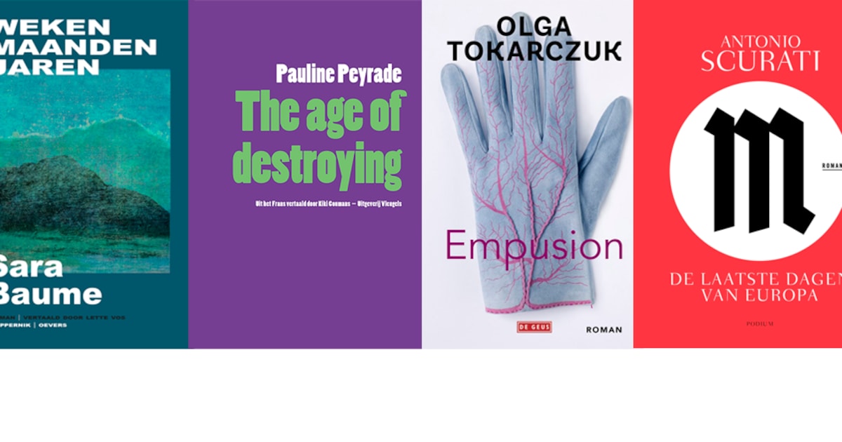 Bekroning voor schrijvers én hun vertalers: vier romans genomineerd ...