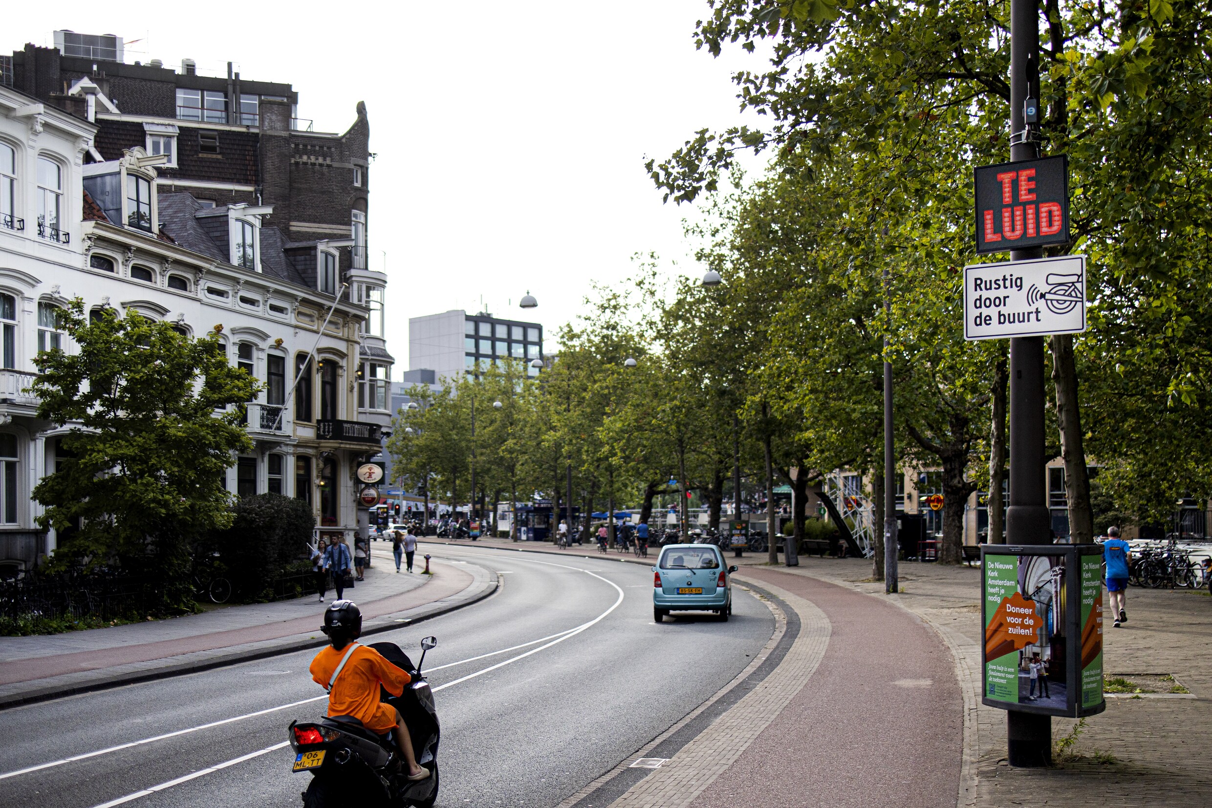 TNO: toepassing geluidflitspaal in de toekomst mogelijk | Het Parool