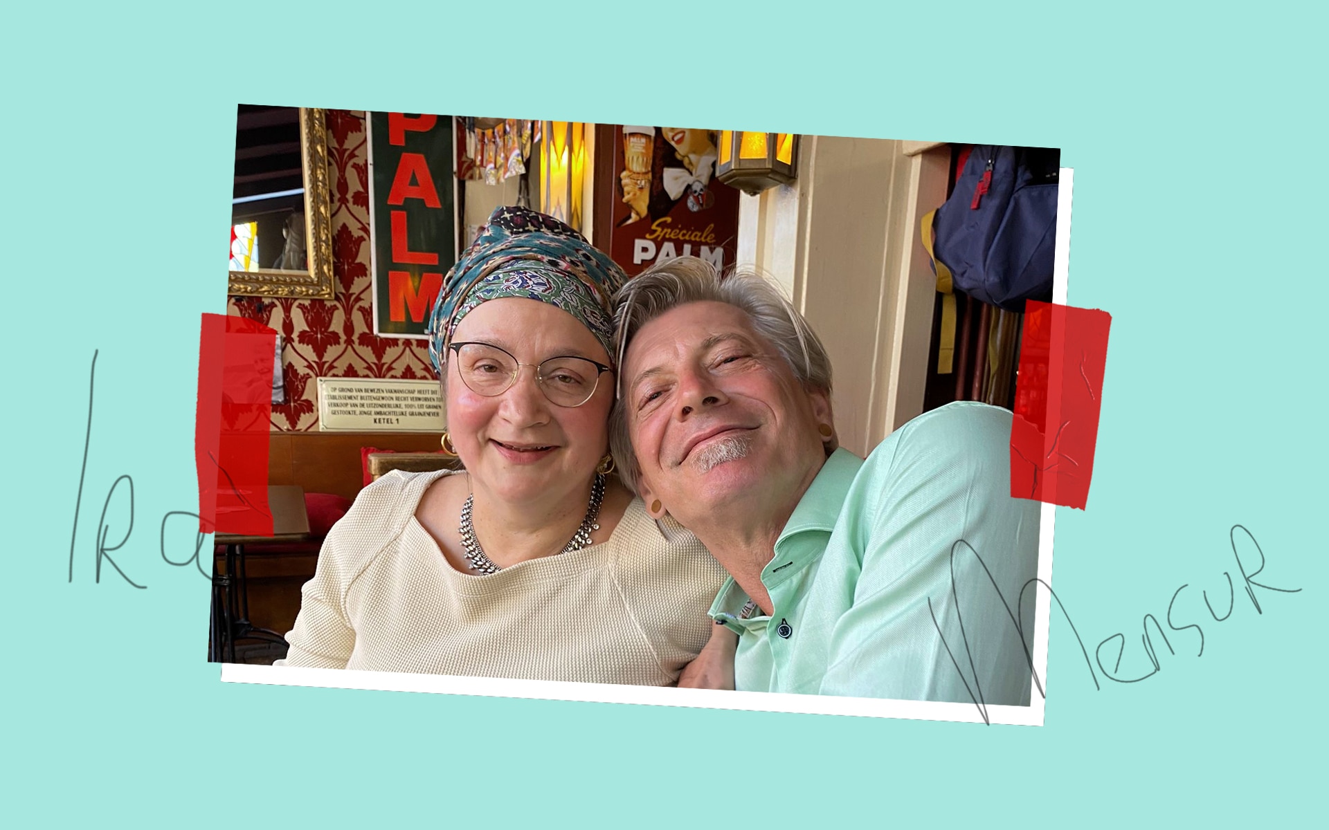 Mensur (62) en Ira (57) gingen na de oorlog in Sarajevo naar Amsterdam ...