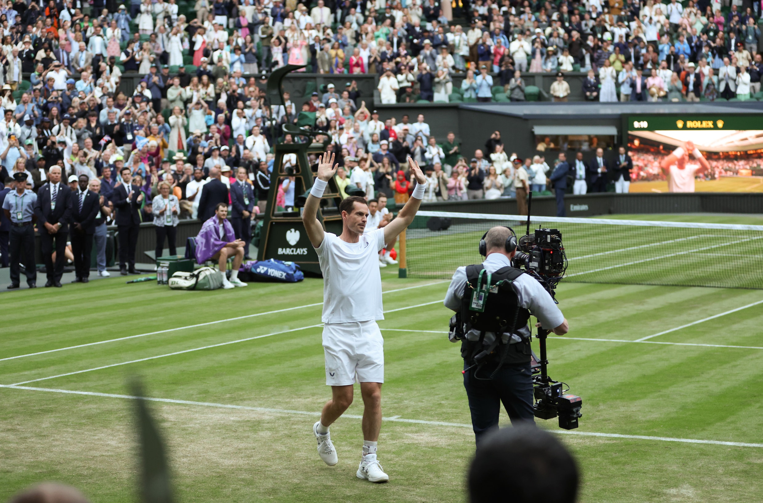 Geen vrijwillig einde: nog één keer Murray Mania op Wimbledon | Het Parool