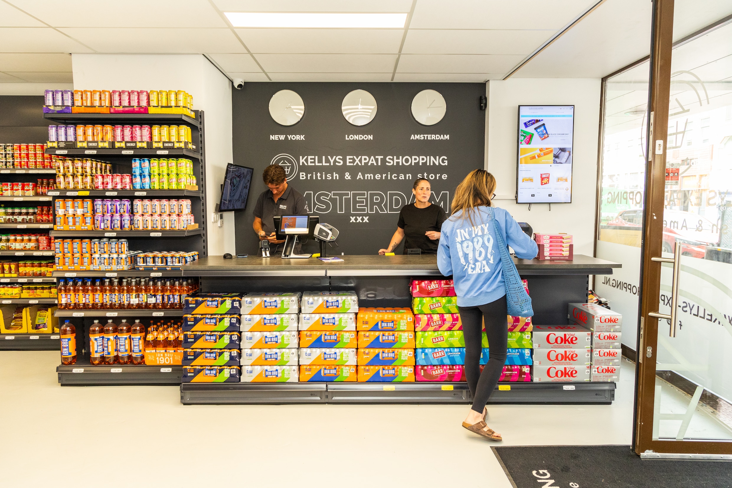 Tweede vestiging Kellys Expat Shopping, in Amsterdam-West, staat ook ...