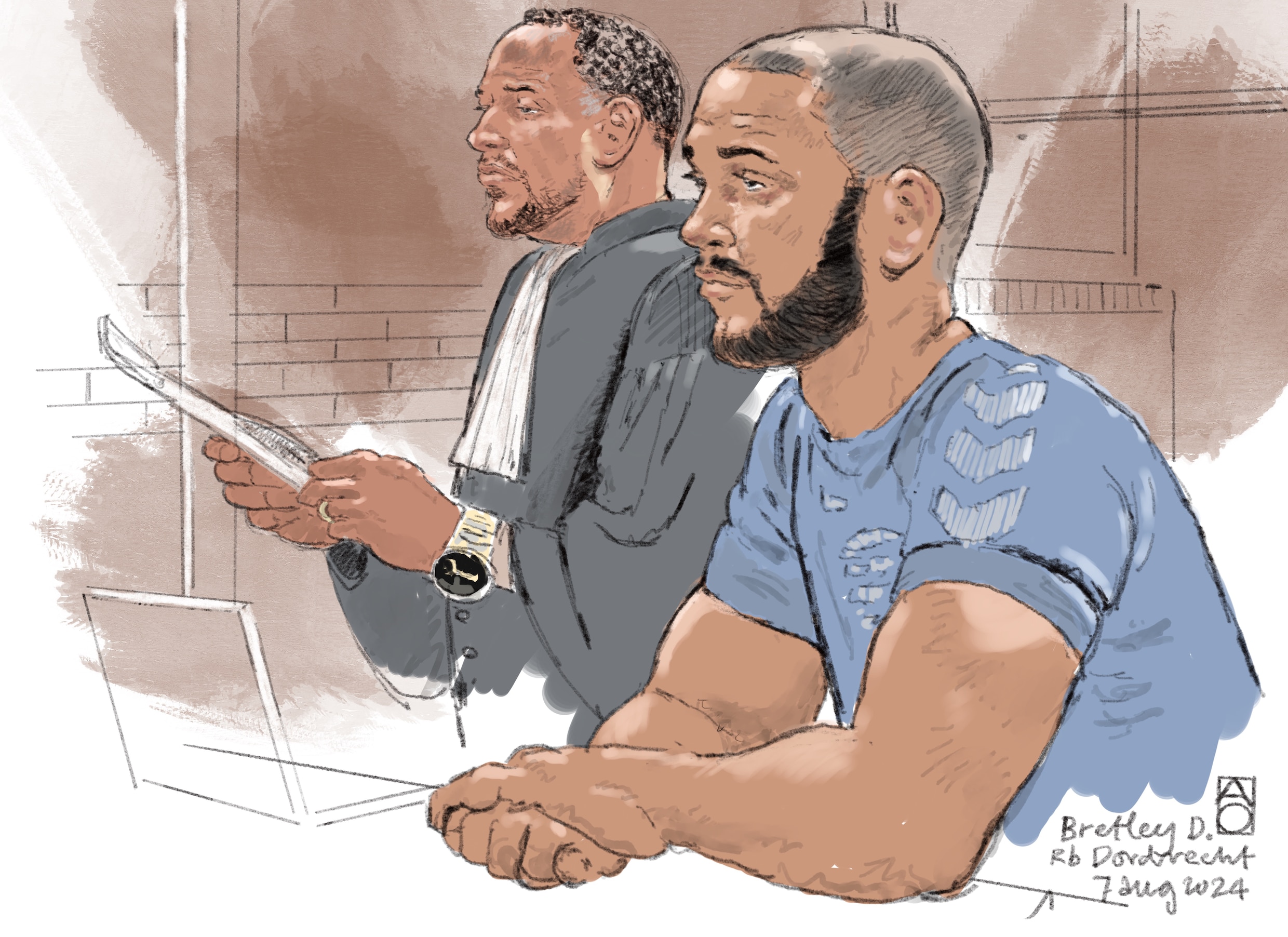 Moordverdachte Bretly D. (25) veroordeeld in mishandelingszaak | Het Parool