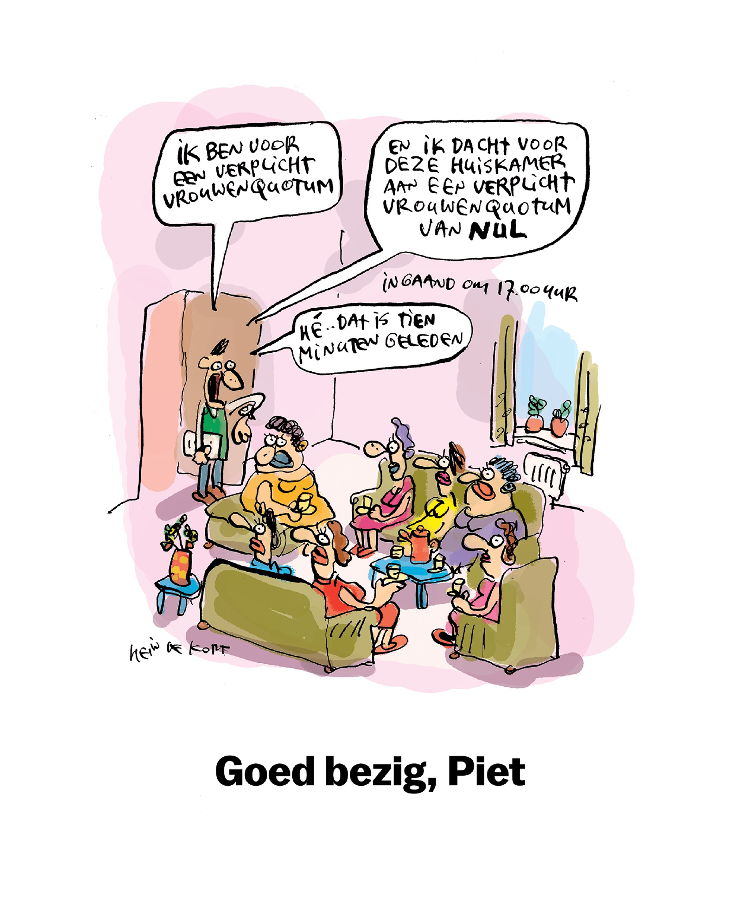 Bekijk hier alle cartoons van Hein de Kort | Het Parool